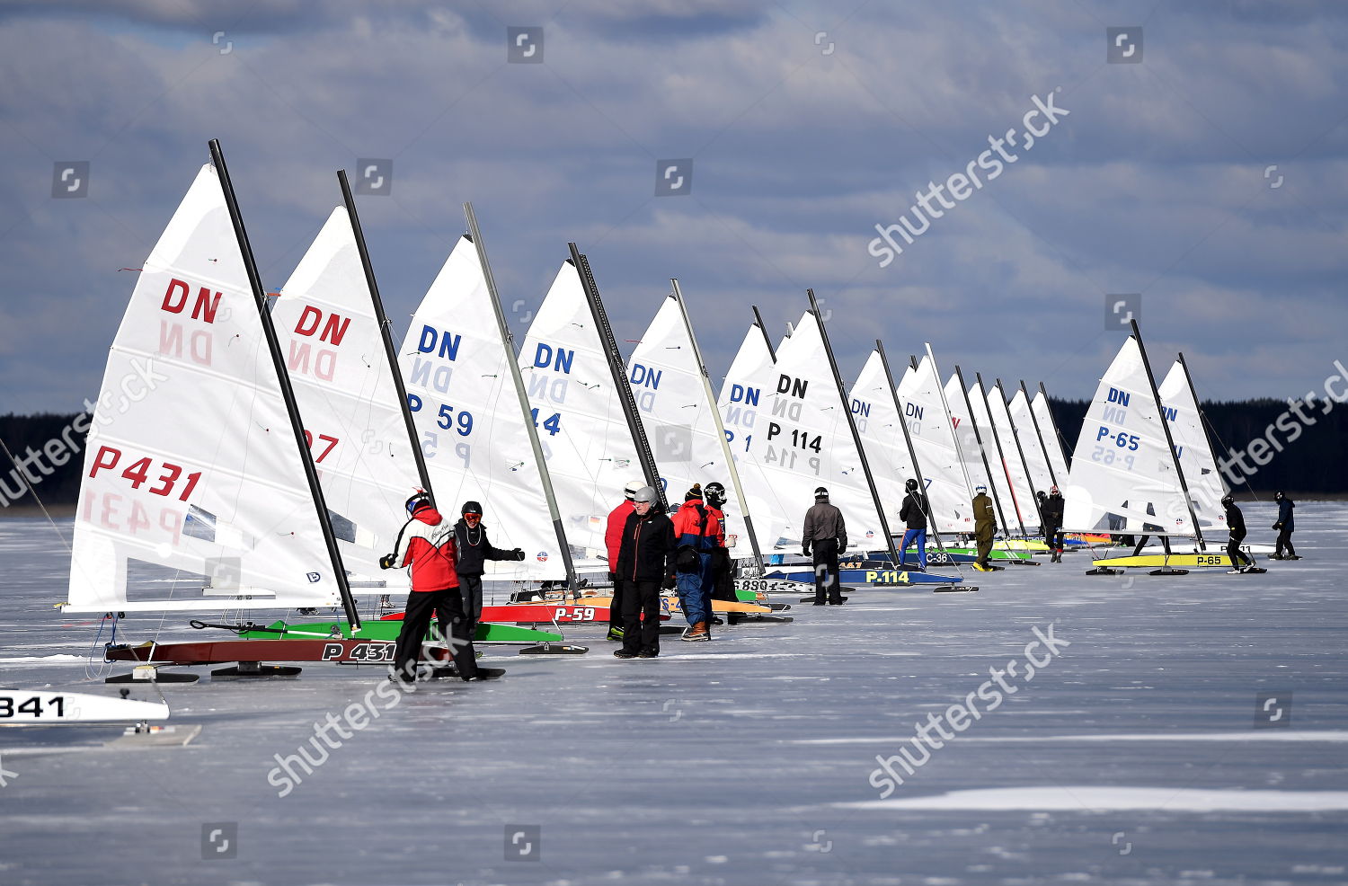 ICE BOATS SEEN DURING DN WORLD Editorial Stock Photo - Stock Image ...