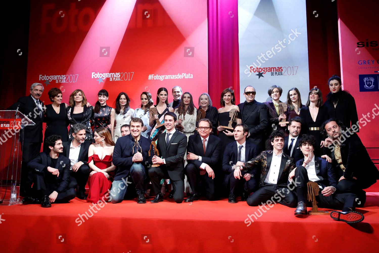 Prizewinners Pose Awards End 68th Edition Editorial Stock Photo - Stock ...