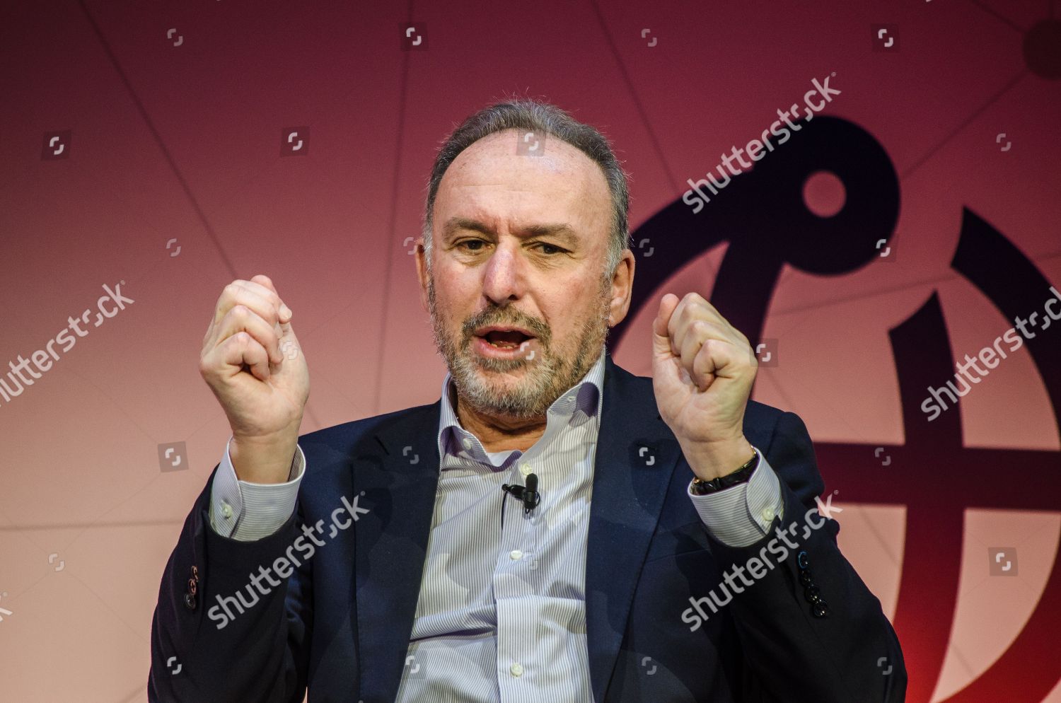 Jeremy Fox Atrium Tv Chairman Drg Editorial Stock Photo - Stock Image ...
