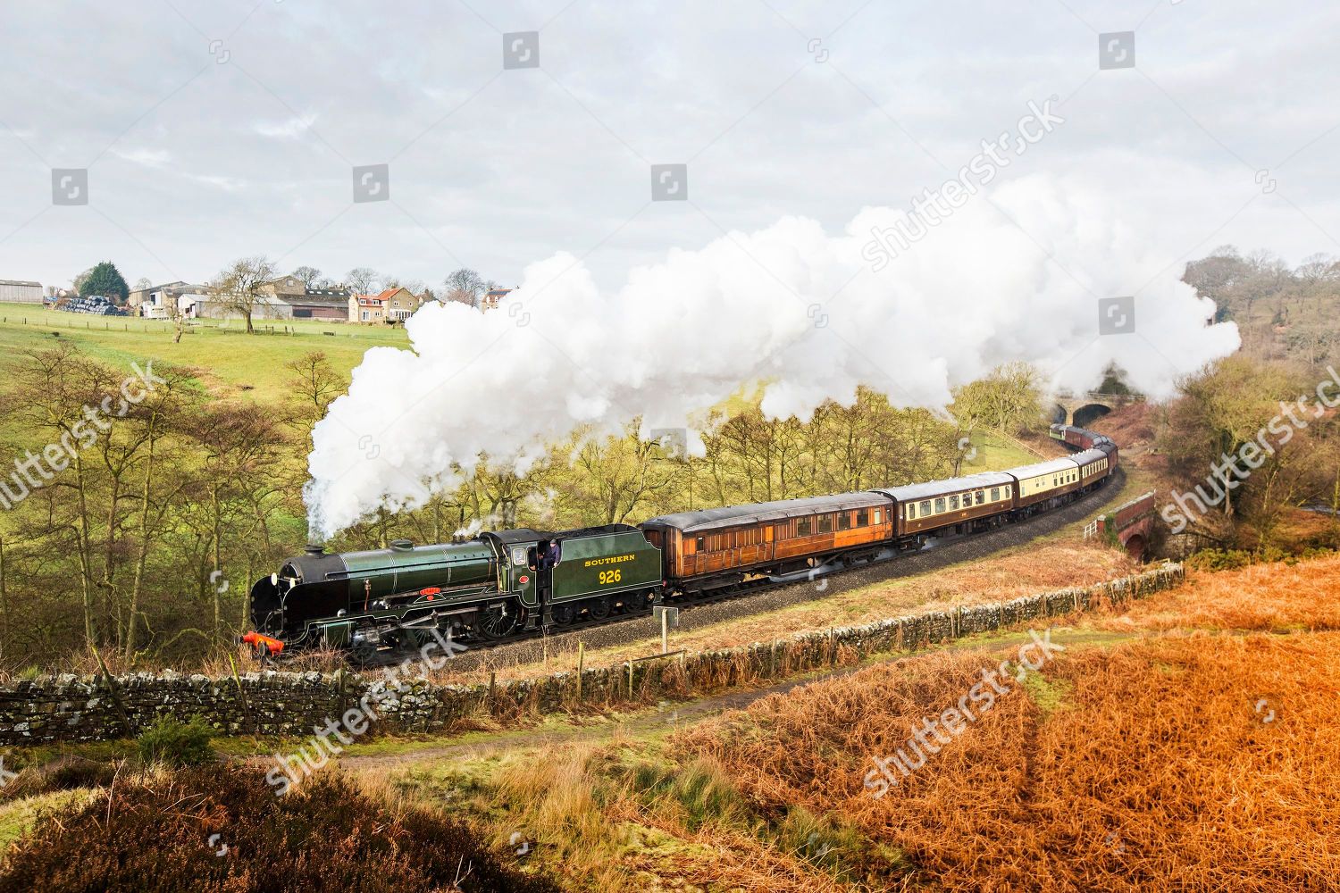 1934 Steam Engine 926 Repton Pulls Editorial Stock Photo - Stock Image ...