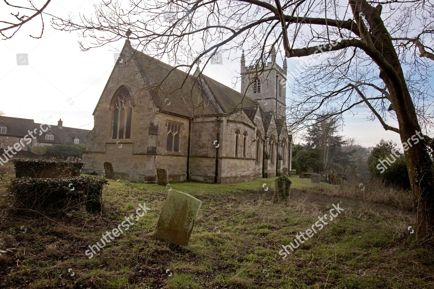St Martins Parish Church Bladon Oxfordshire Editorial Stock Photo ...