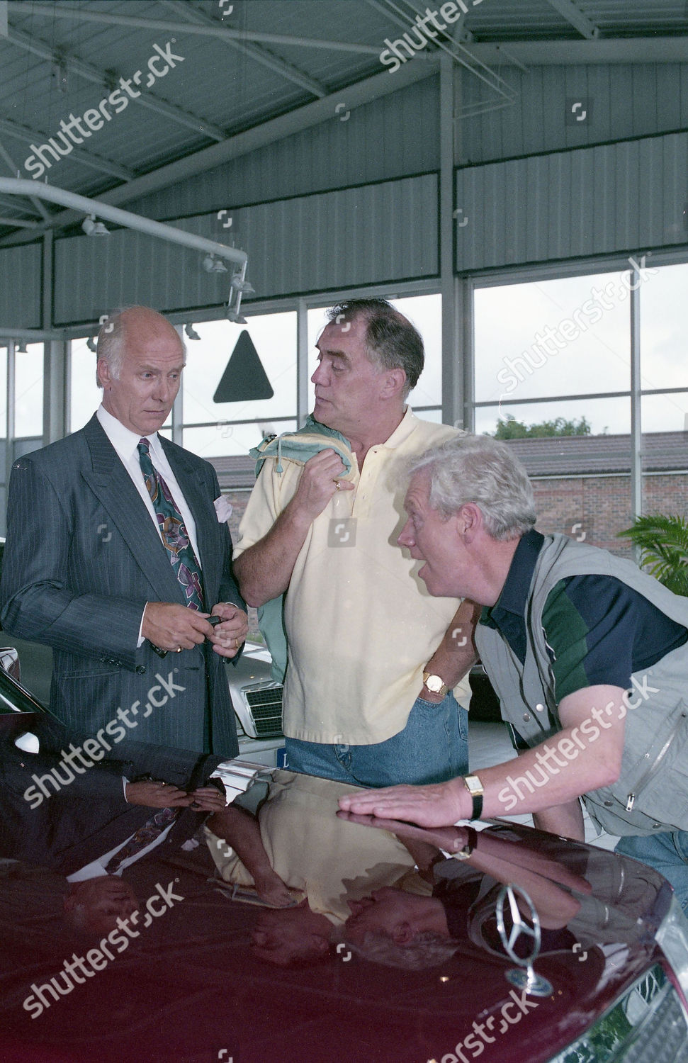 Anthony Schaeffer Car Salesman Malcolm Teeson Editorial Stock Photo ...