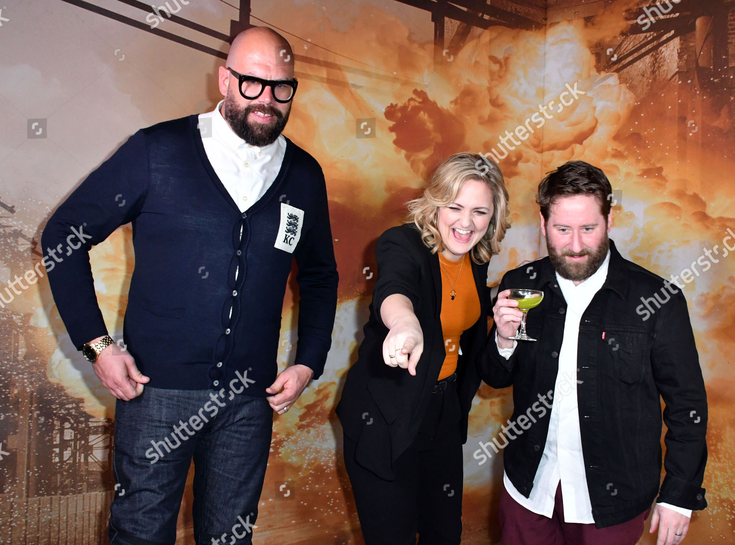Tom Davis Laura Checkley Jim Howick Editorial Stock Photo - Stock Image ...