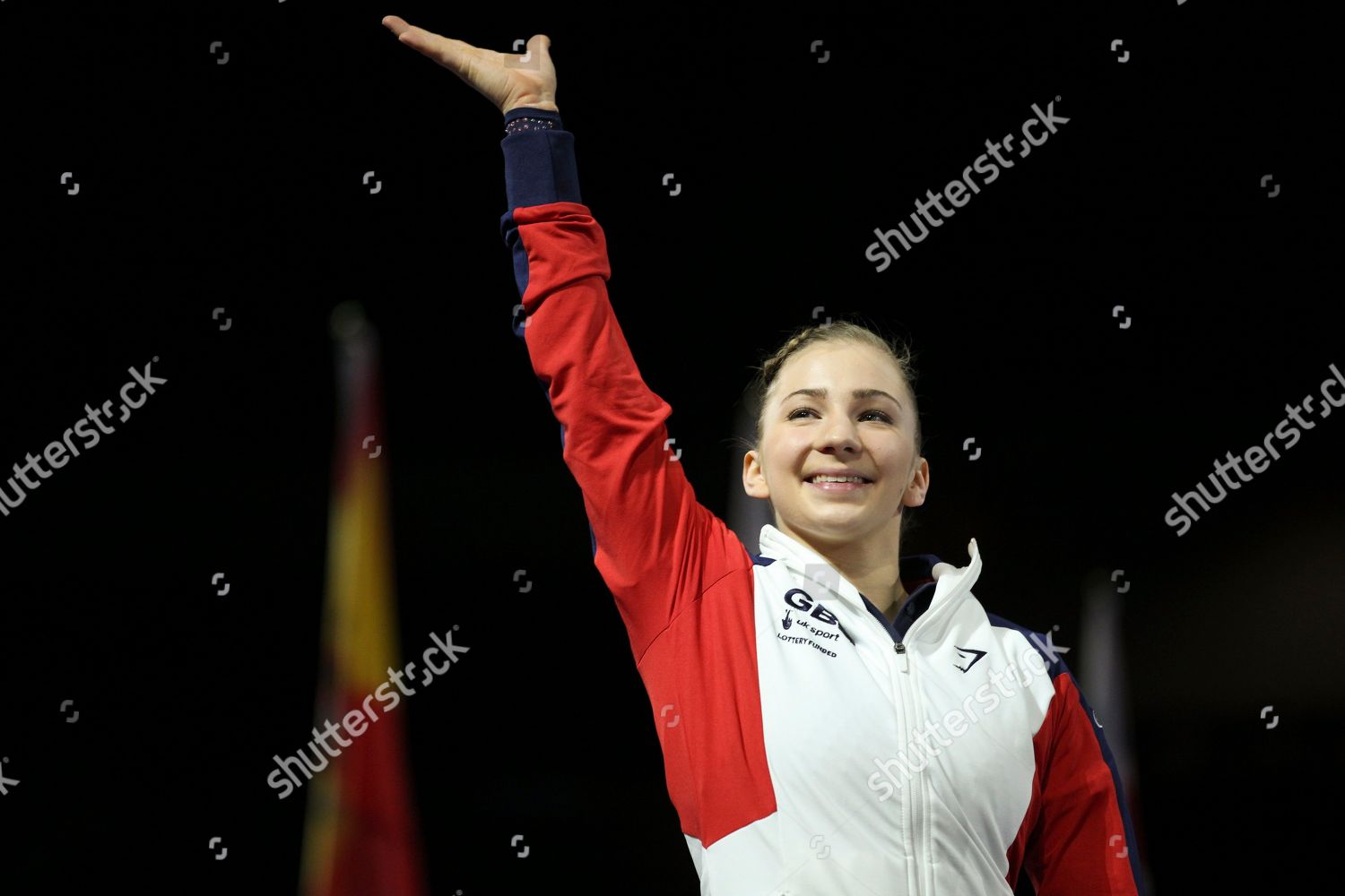 Gymnast Kelly Simm Gbr During American Editorial Stock Photo - Stock ...