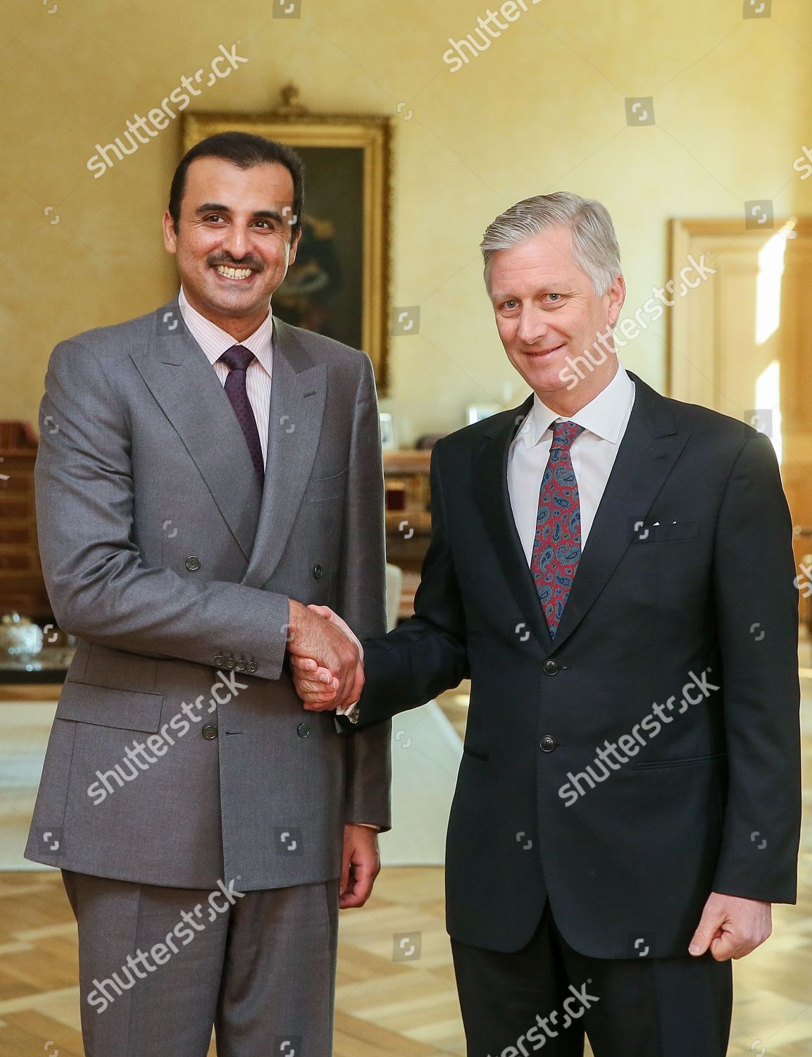 Sheikh Tamim Bin Hamad Althani Emir Editorial Stock Photo - Stock Image ...