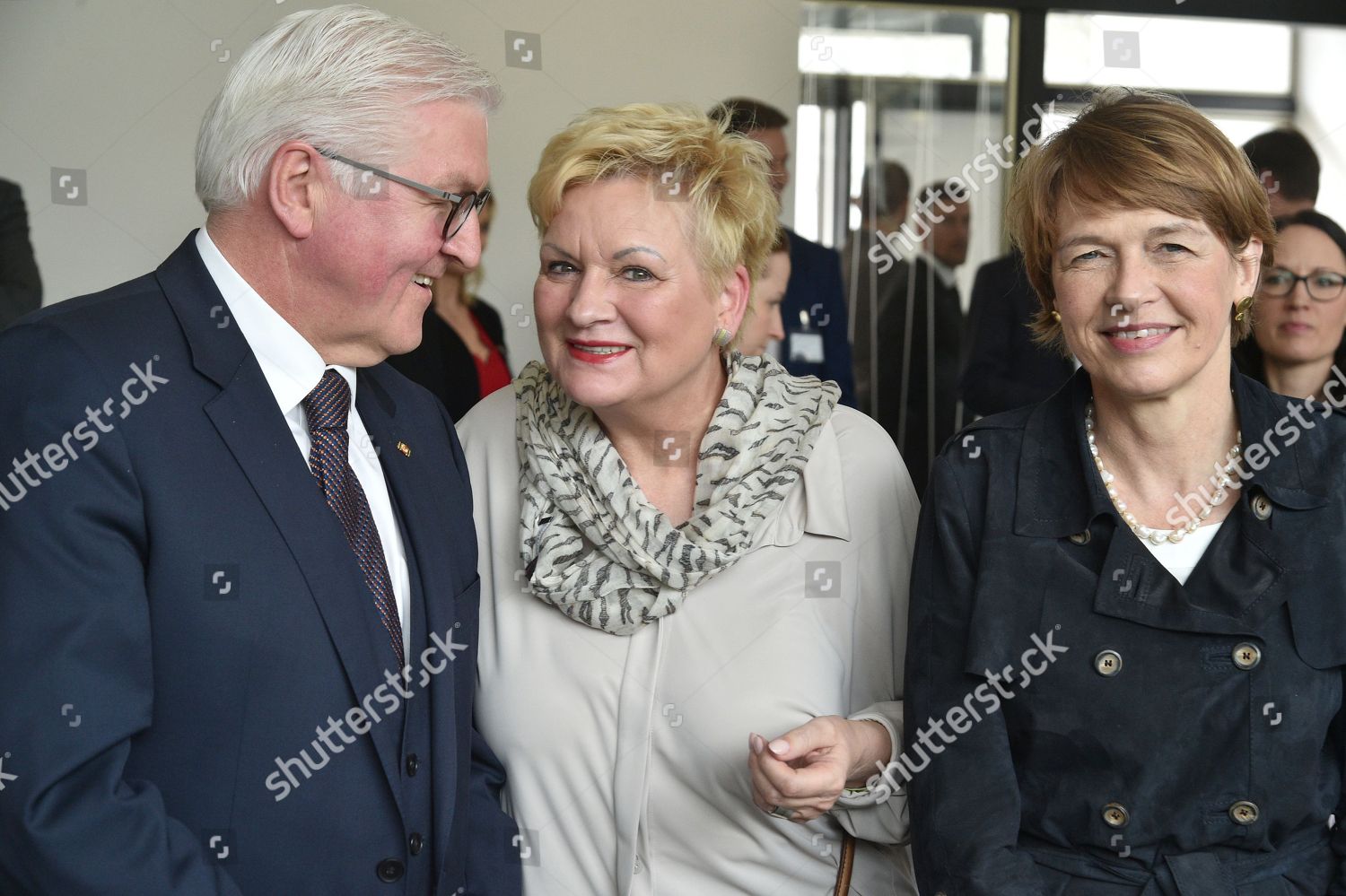 Frank Walter Steinmeier Gabriele Bayer Elke Editorial Stock Photo ...
