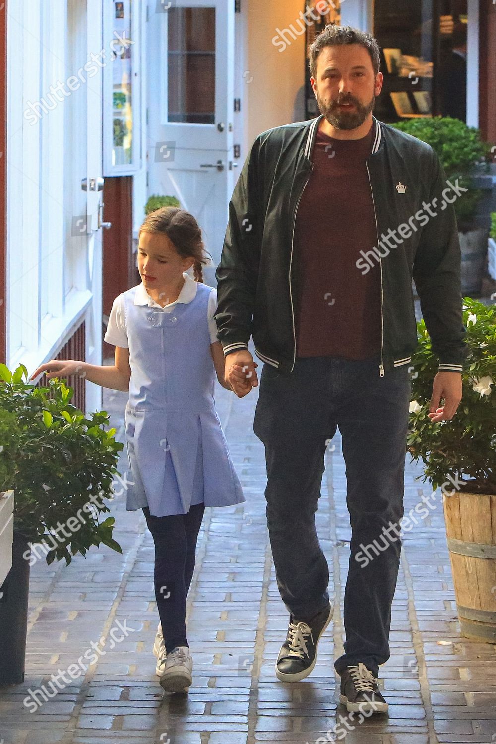 Ben Affleck His Daughter Seraphina Affleck Editorial Stock Photo ...