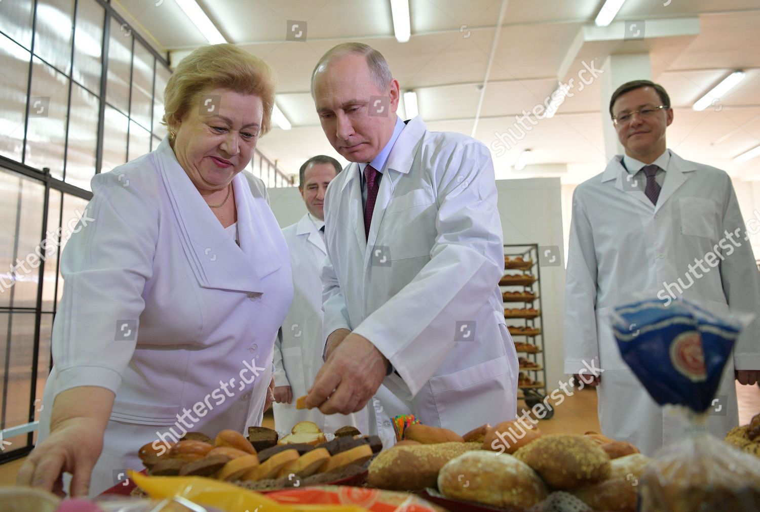 Vladimir Putin Dmitry Azarov Lyudmila Yeroshina Editorial Stock Photo ...