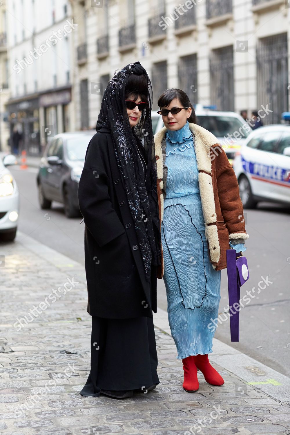 Diane Pernet Giorgia Cantarini Editorial Stock Photo - Stock Image ...