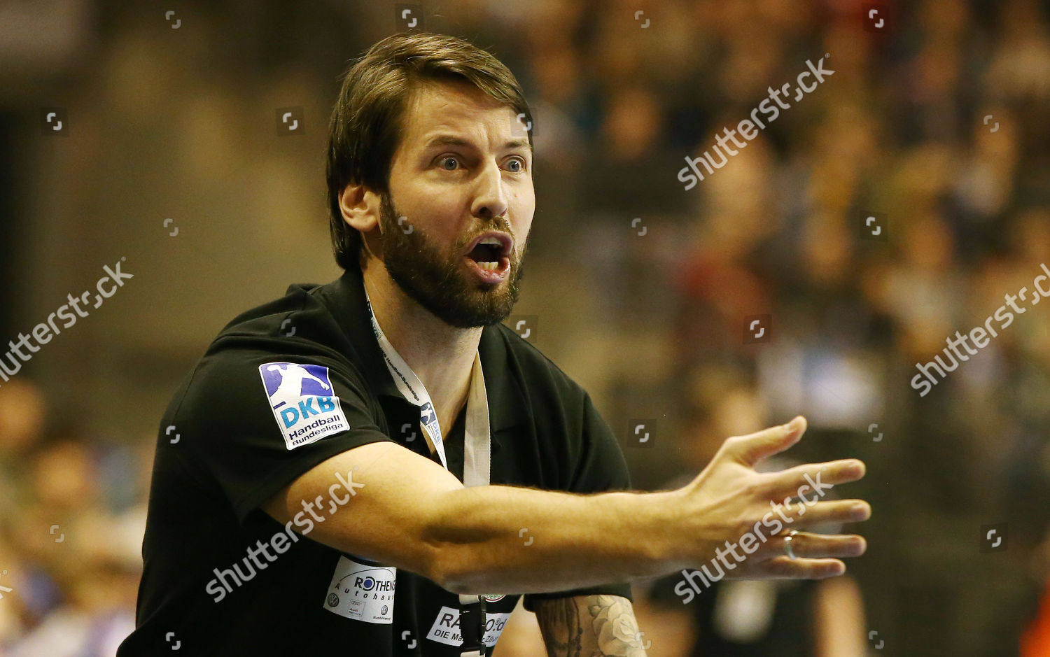 Trainer Bennet Wiegert Portrait Sport Handball Editorial Stock Photo ...