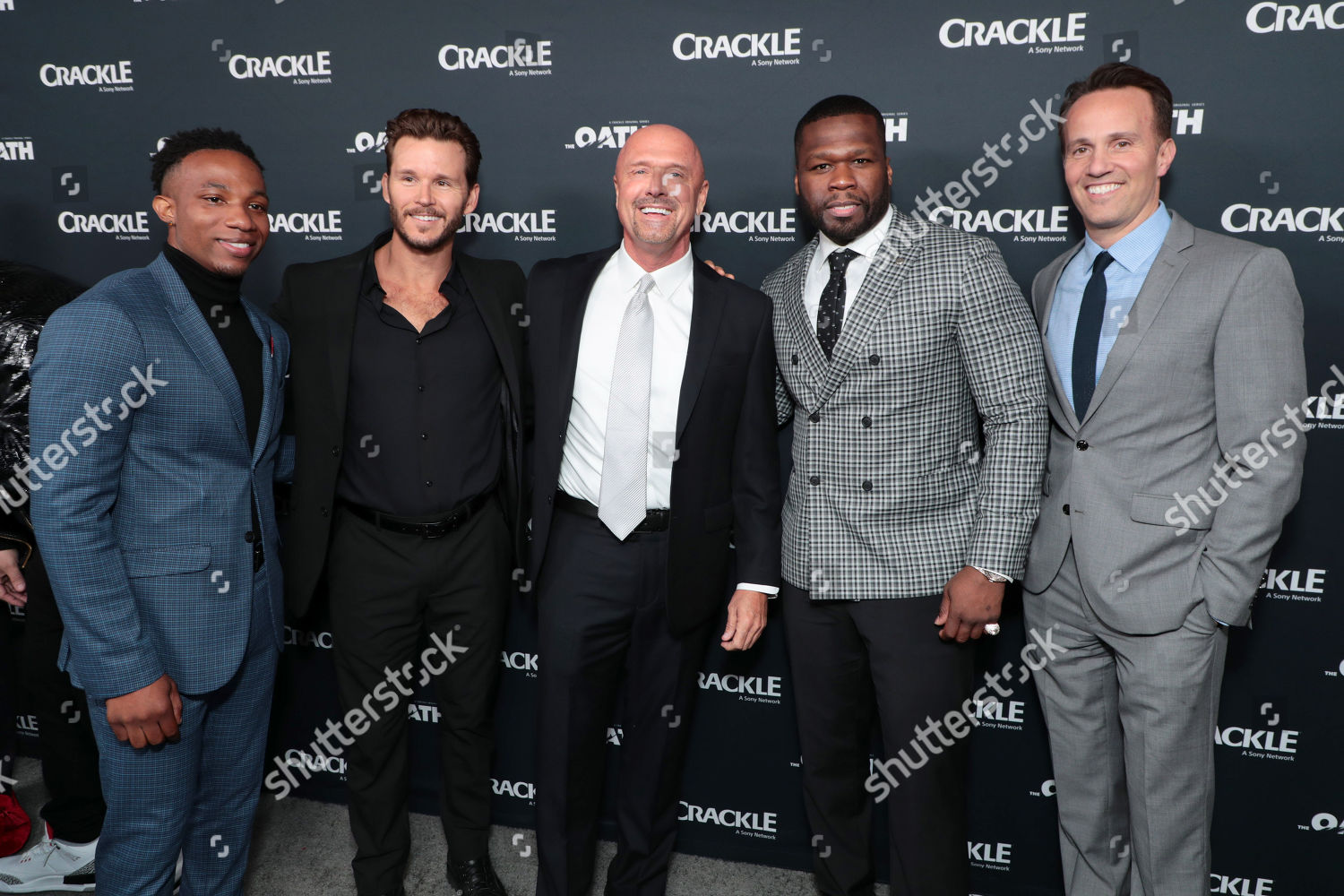 Arlen Escarpeta Ryan Kwanten Joe Halpin Editorial Stock Photo - Stock ...