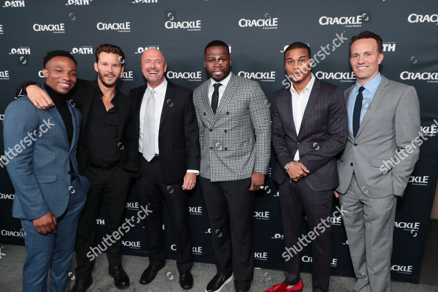 Arlen Escarpeta Ryan Kwanten Joe Halpin Editorial Stock Photo - Stock ...