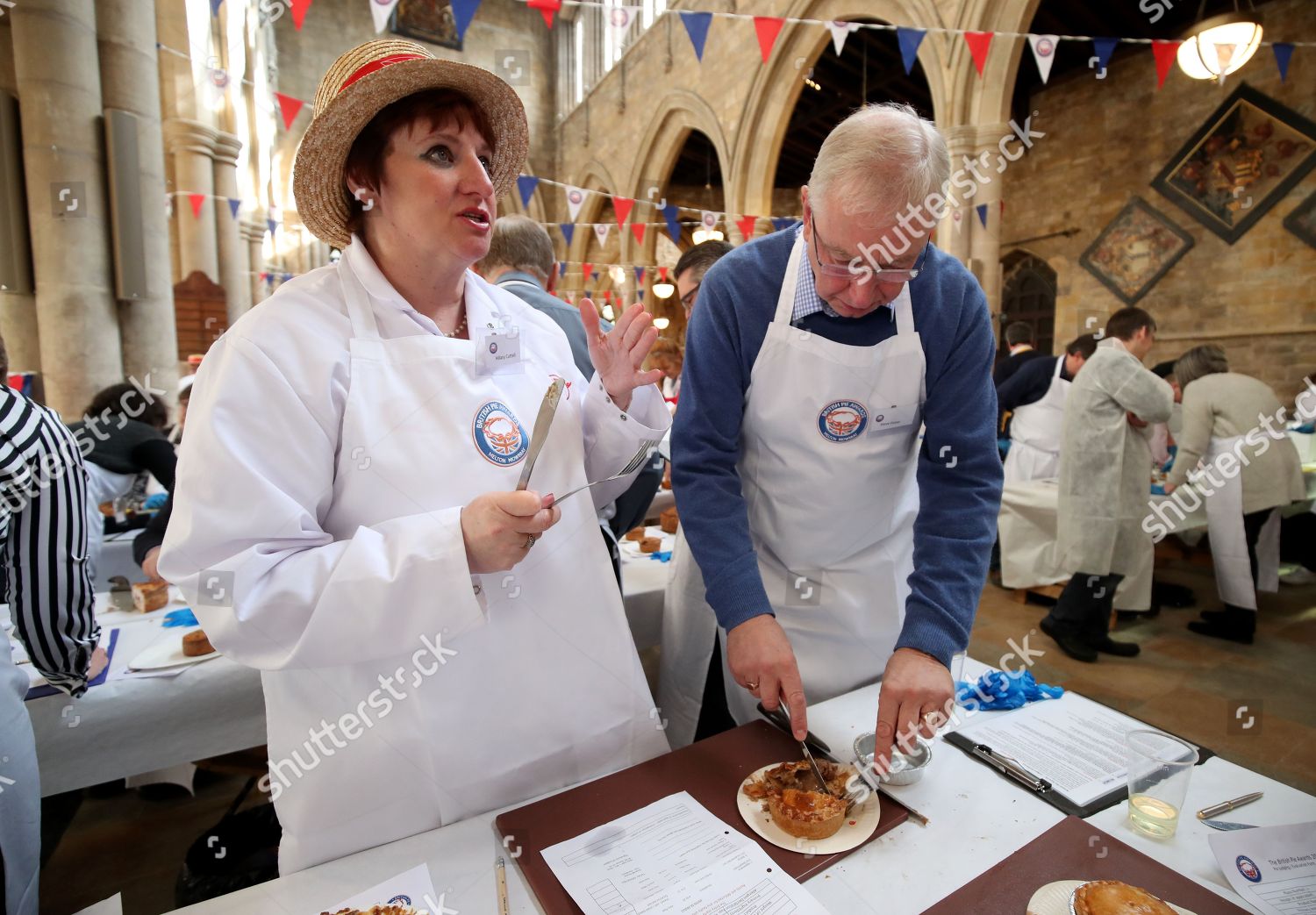 Judging Takes Place During British Pie Editorial Stock Photo - Stock ...
