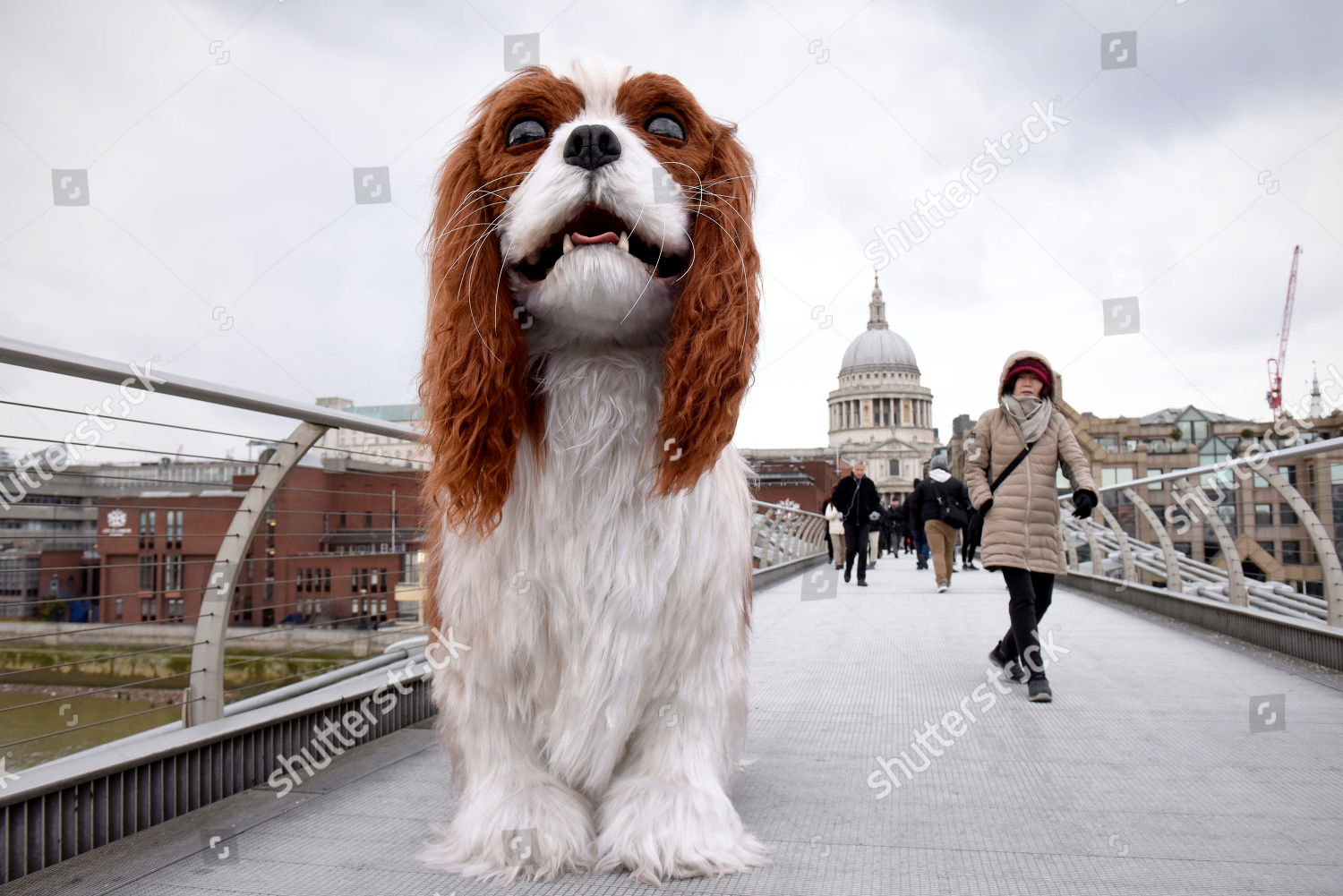 Onlookers Were Stunned When Giant Animatronic Editorial Stock Photo ...
