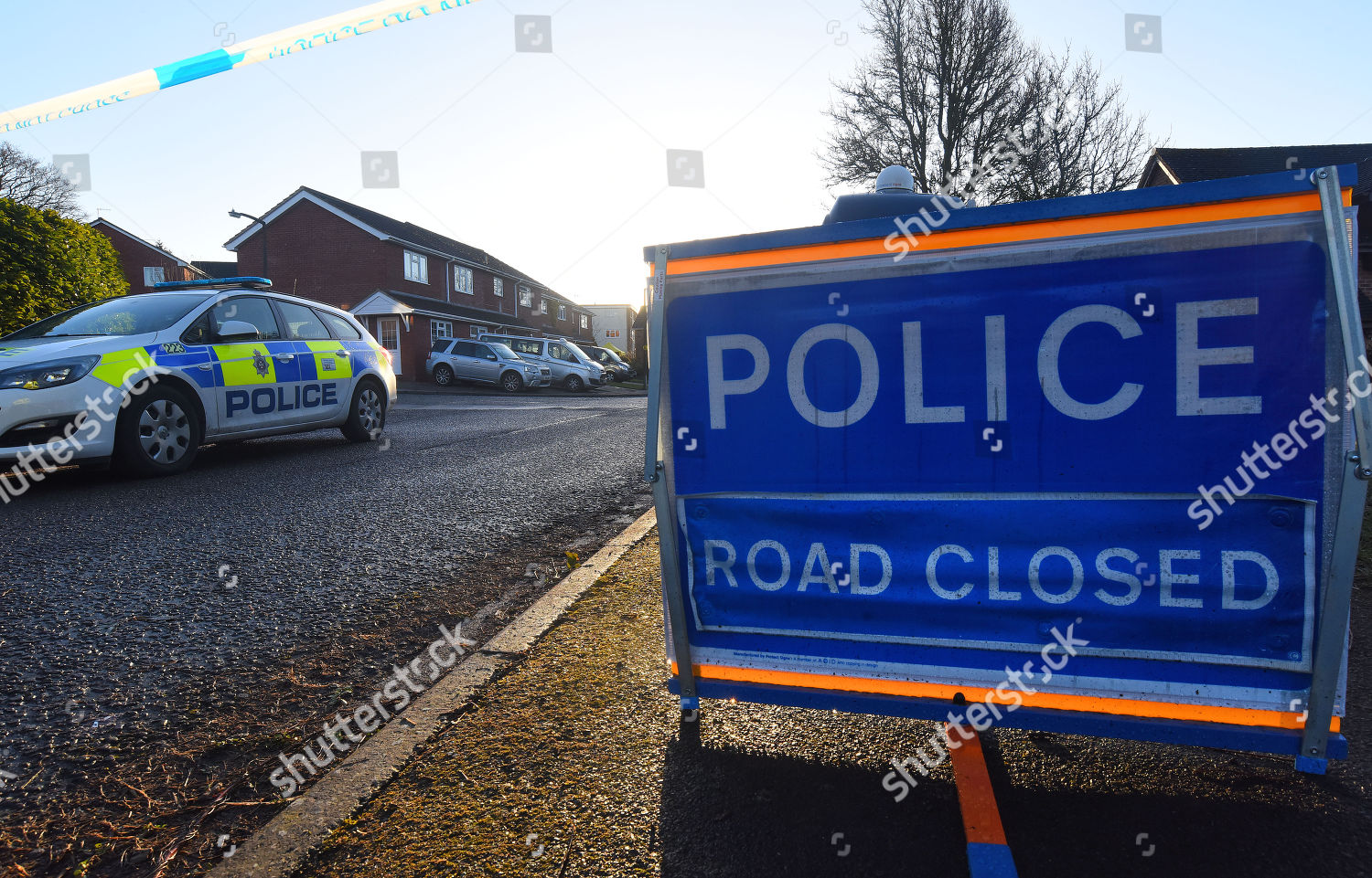 Police Road Block On Christie Miller Editorial Stock Photo - Stock ...