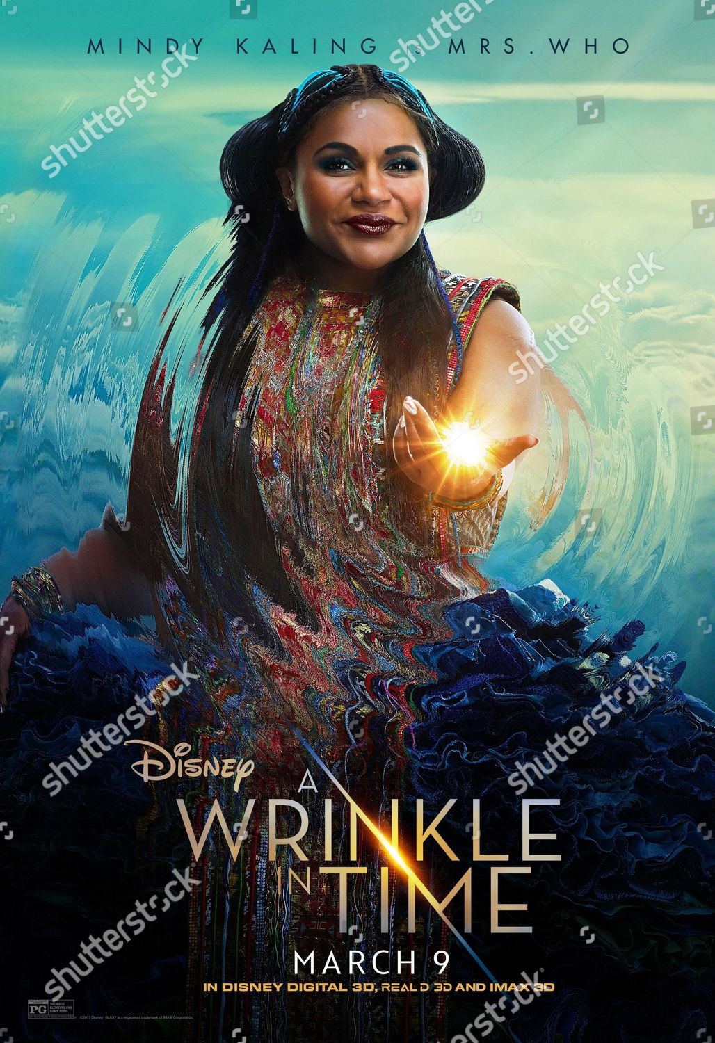 Wrinkle Time 2018 Poster Art Mindy Editorial Stock Photo - Stock Image | Shutterstock