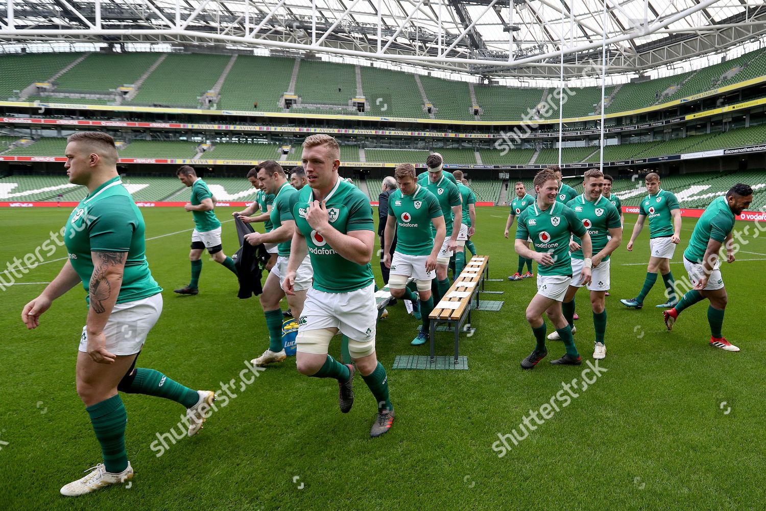 Andrew Porter Cian Healy Dan Leavy Editorial Stock Photo - Stock Image ...