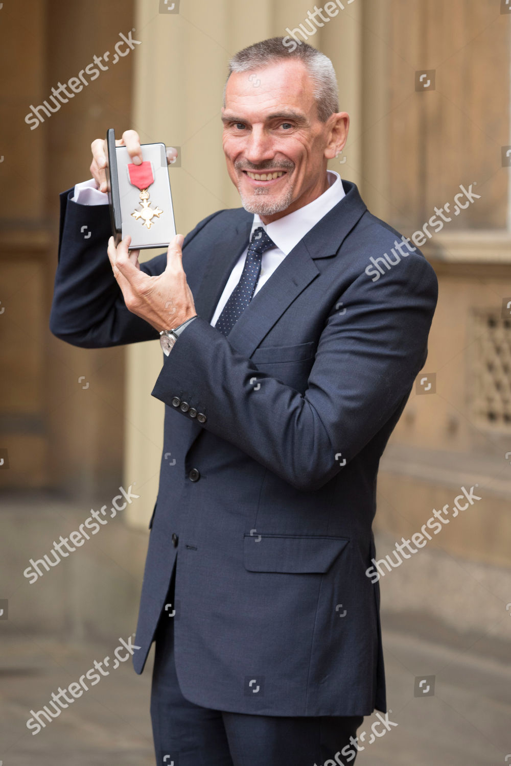 William Ward His Obe Medal Following Editorial Stock Photo - Stock ...