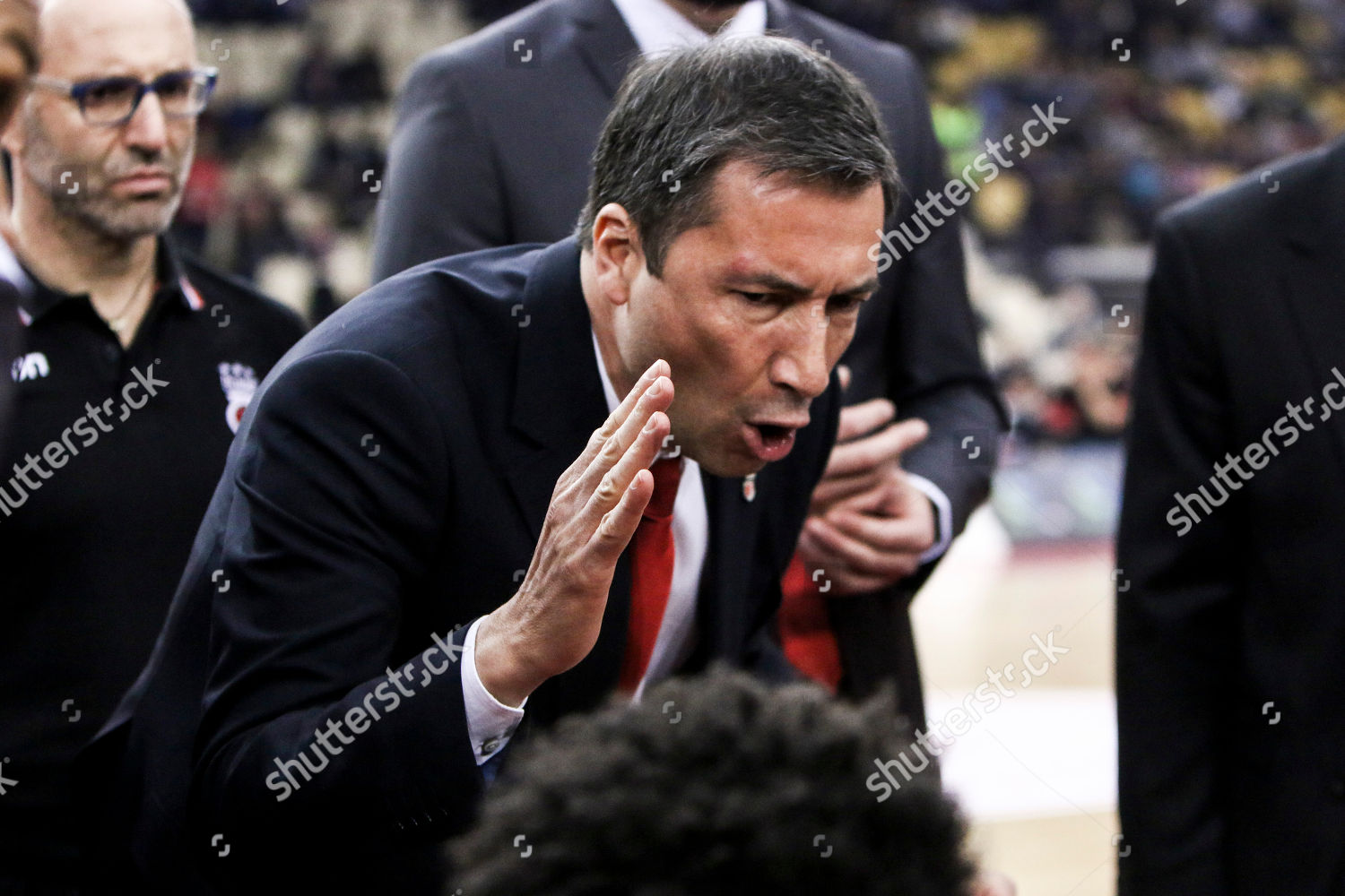 Luca Banchi Head Coach Brose Bamberg Editorial Stock Photo - Stock ...
