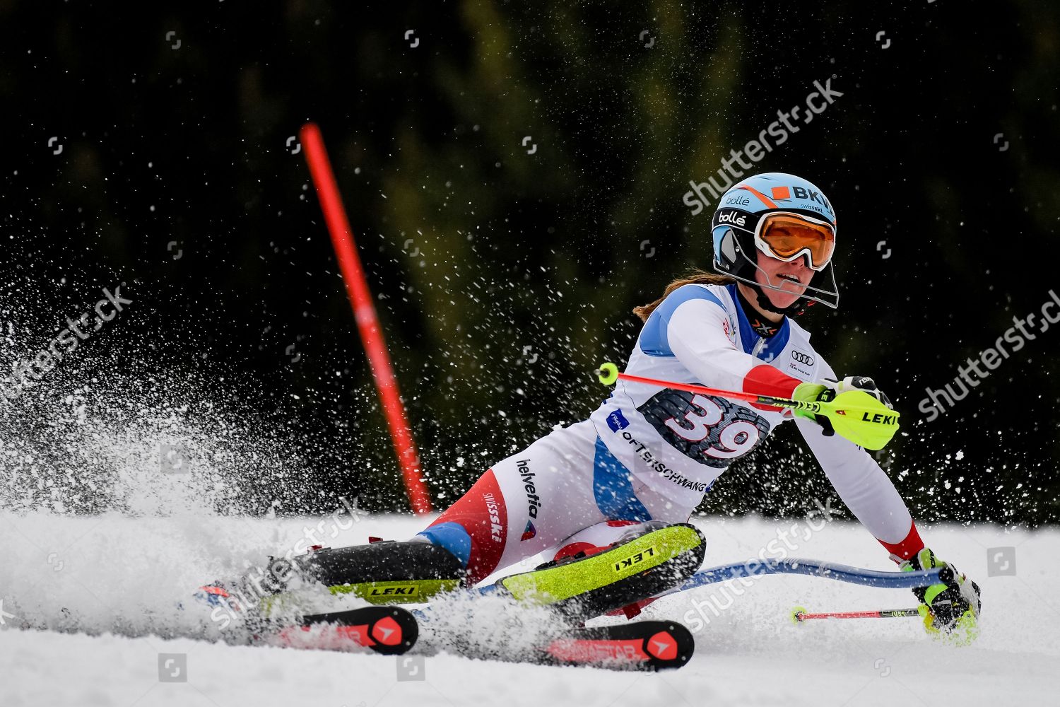 Elena Stoffel Switzerland Clears Gate During Editorial Stock Photo ...
