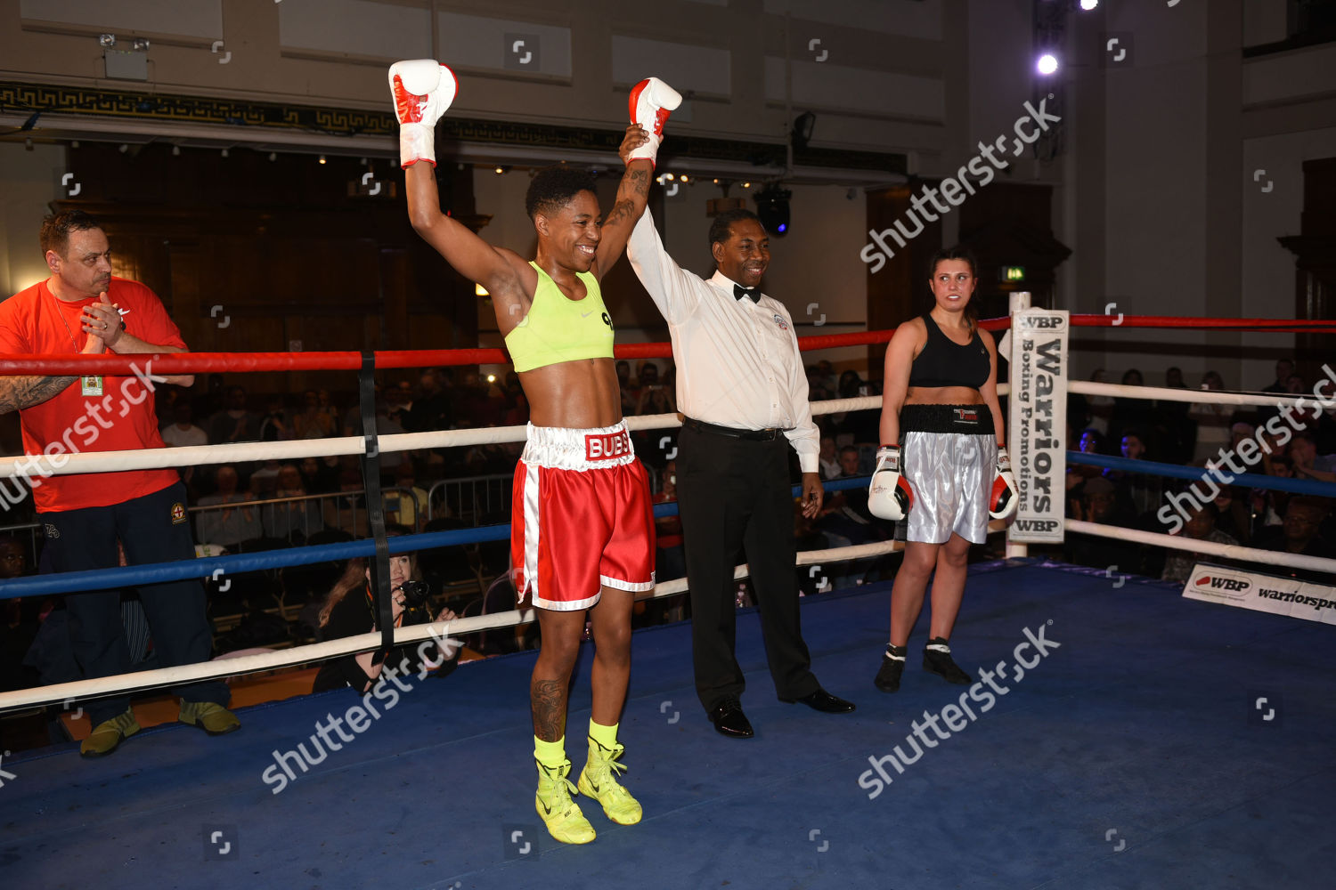 Cherrelle Brown Red Shorts Defeats Monika Editorial Stock Photo - Stock ...