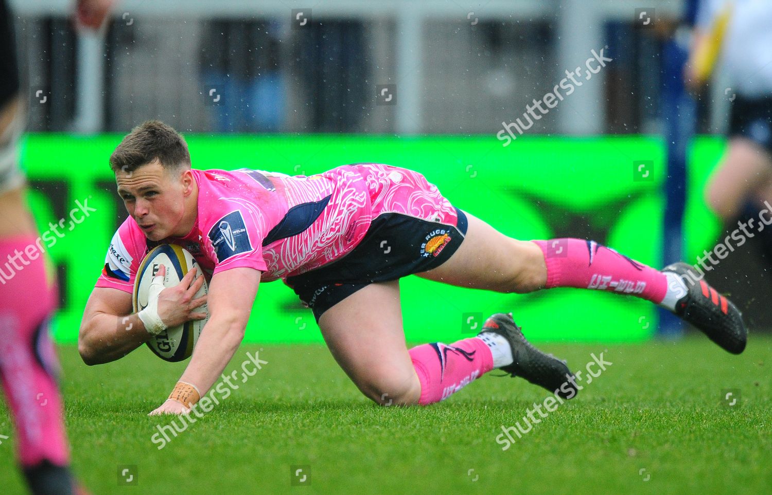 Joe Simmonds Exeter Chiefs Goes Over Editorial Stock Photo - Stock ...