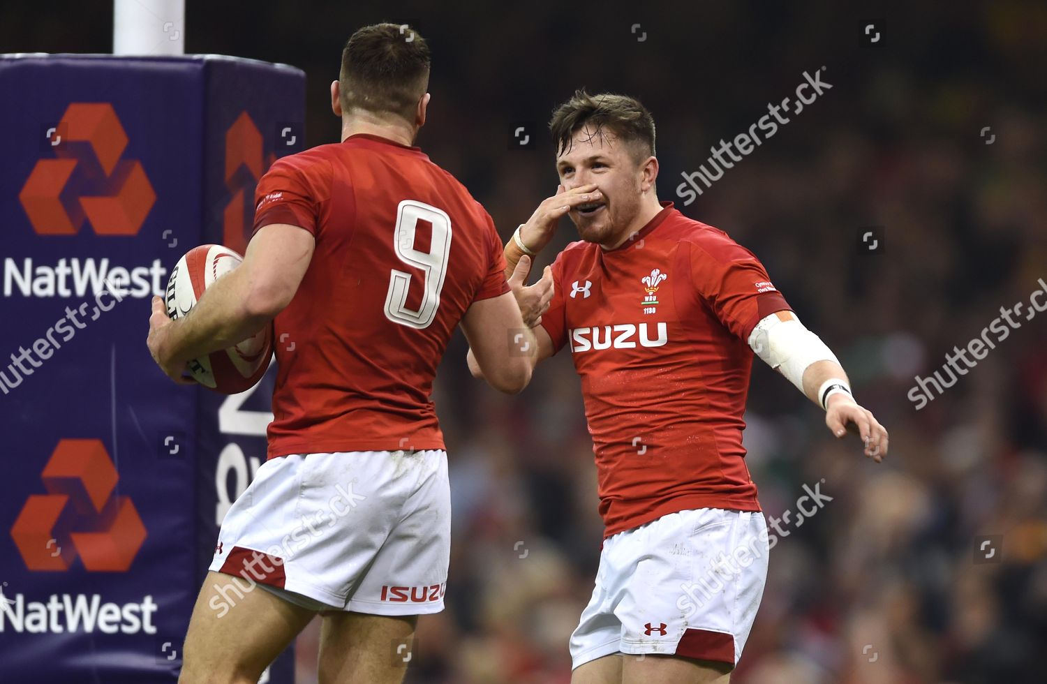 Gareth Davies Steff Evans Wales Editorial Stock Photo - Stock Image ...