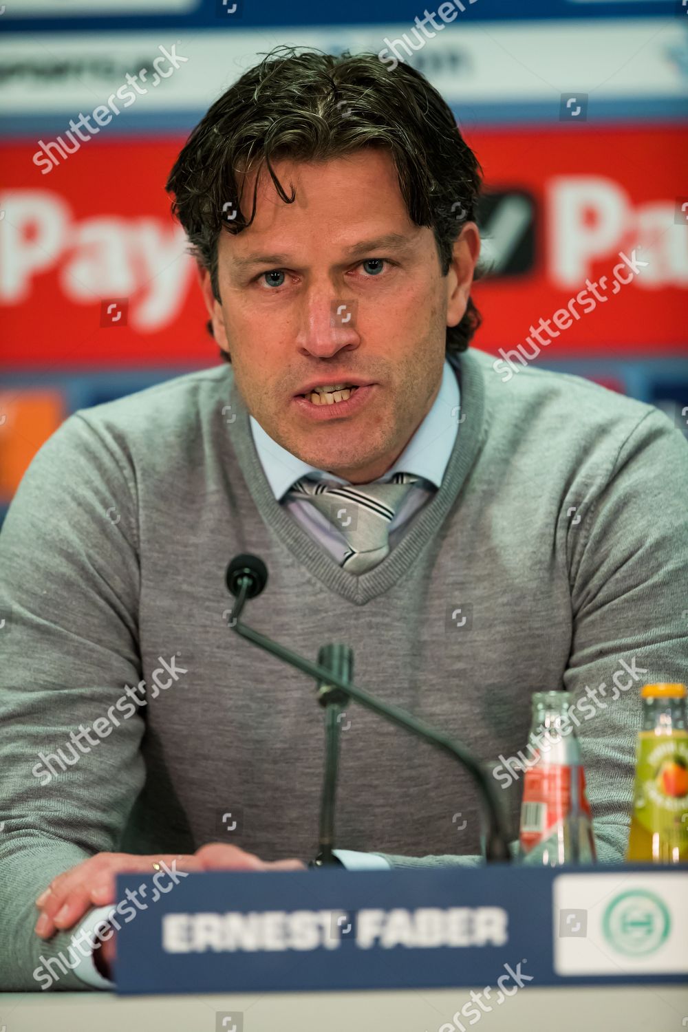 Coach Ernest Faber Fc Groningen Editorial Stock Photo - Stock Image ...