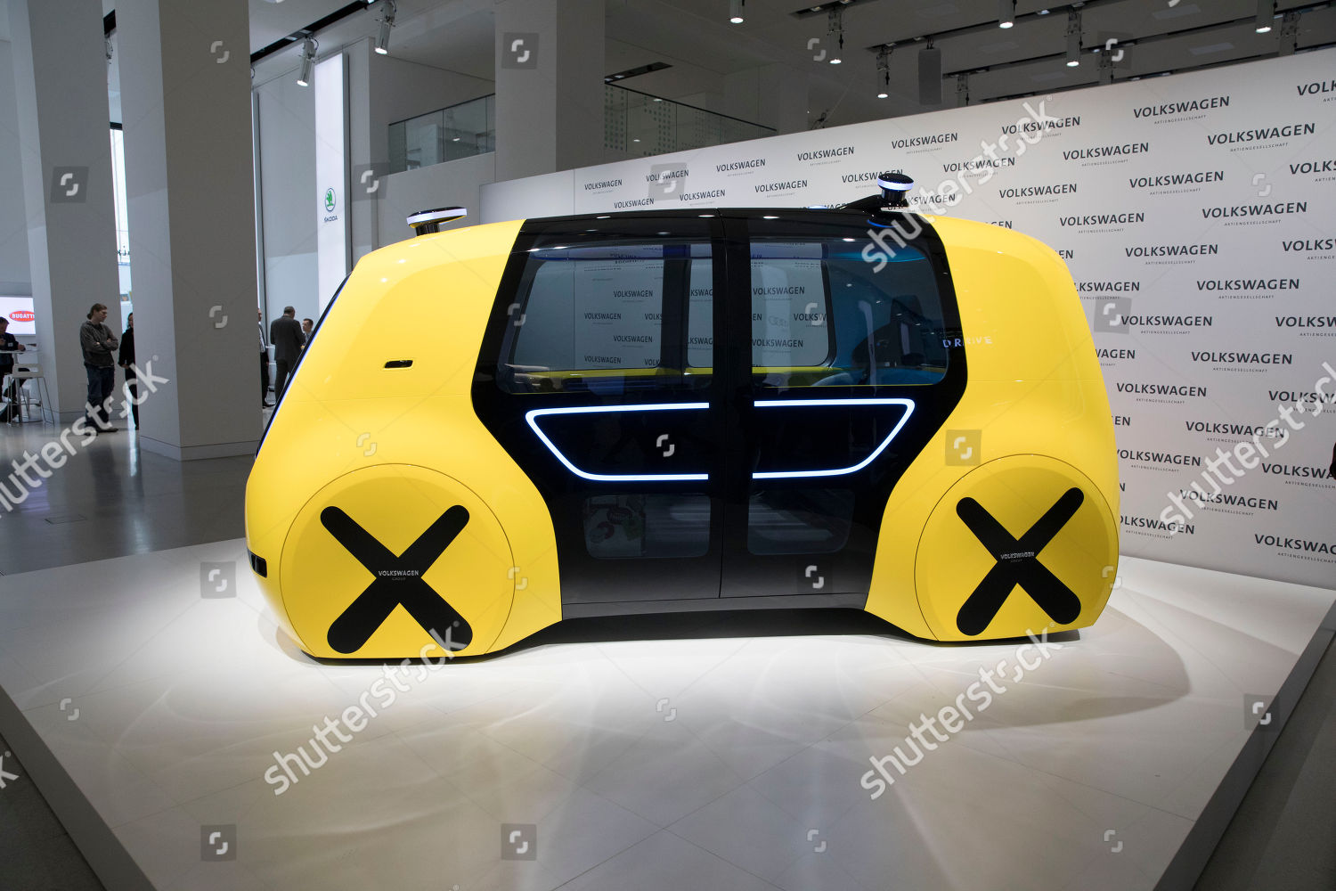 Self Driving Concept Car On Display Editorial Stock Photo - Stock Image ...