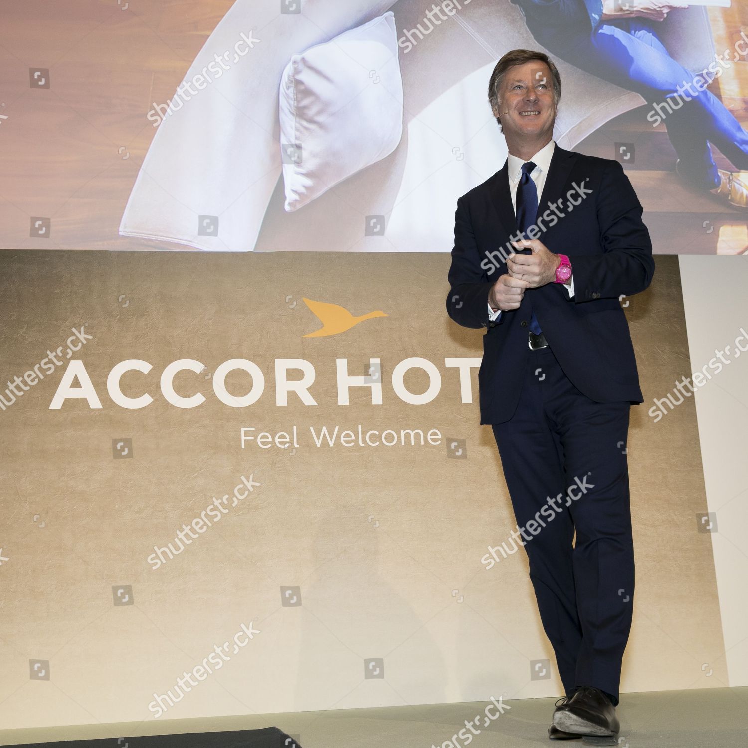 Sebastien Bazin Chairman Ceo Group Accor Editorial Stock Photo - Stock ...