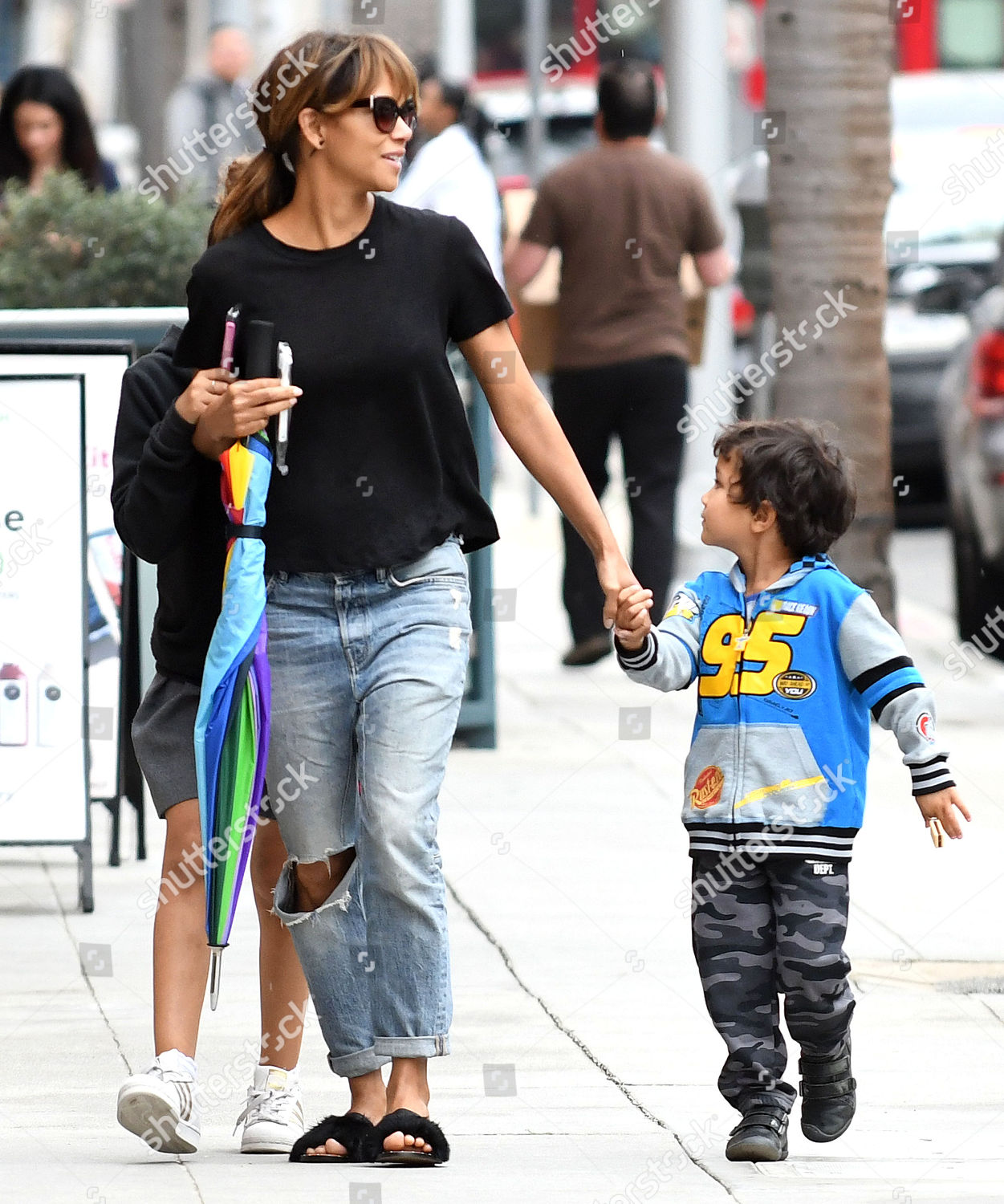 Halle Berry Nahla Aubry Maceo Martinez Editorial Stock Photo - Stock ...