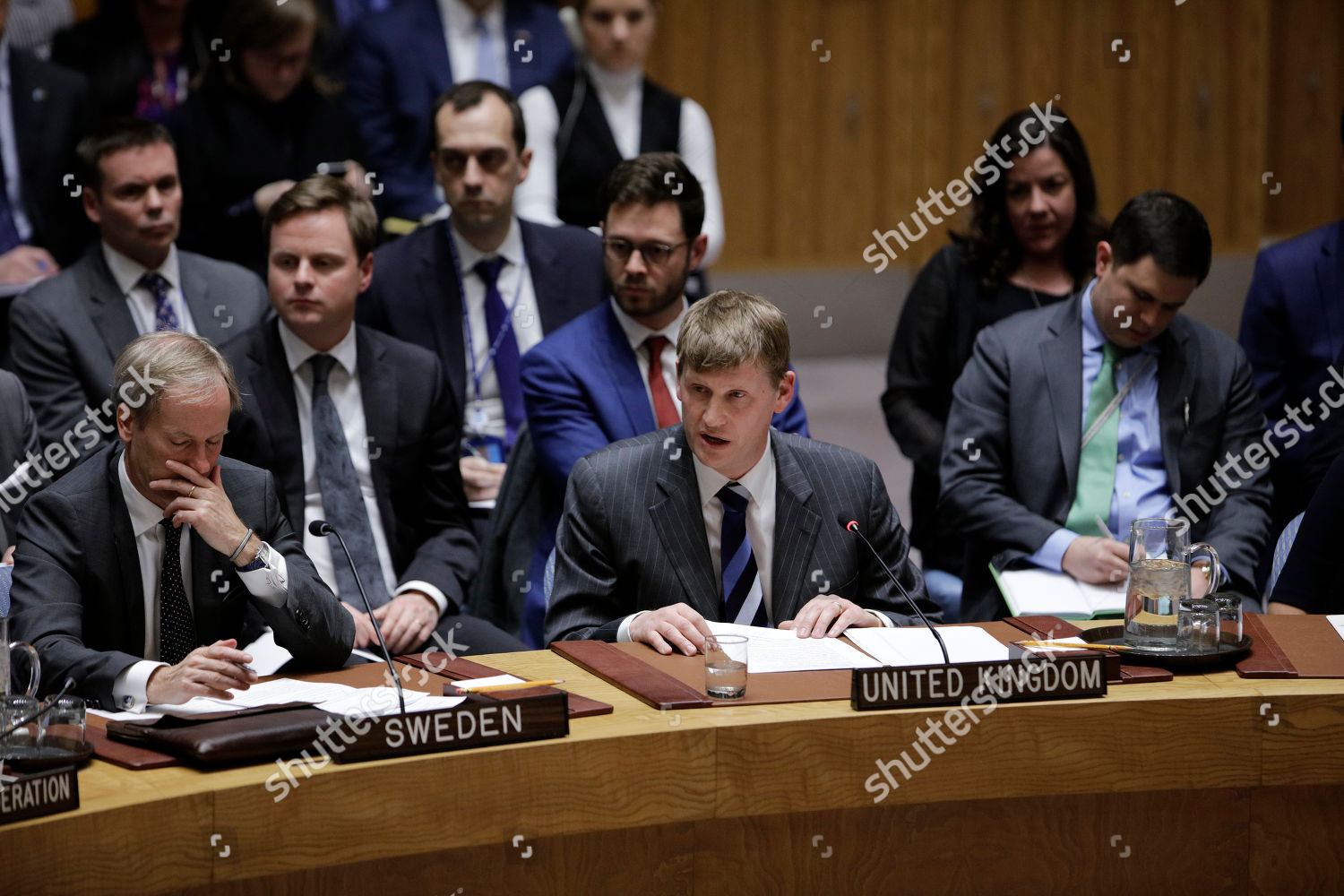 Uk Ambassador United Nations Jonathan Allen Editorial Stock Photo ...