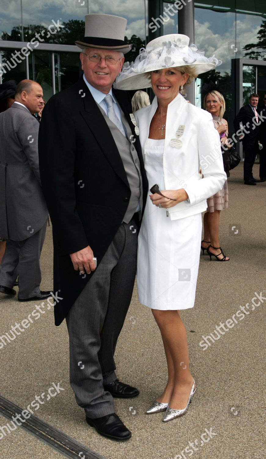 Mick Channon His Wife Jill On Editorial Stock Photo - Stock Image ...