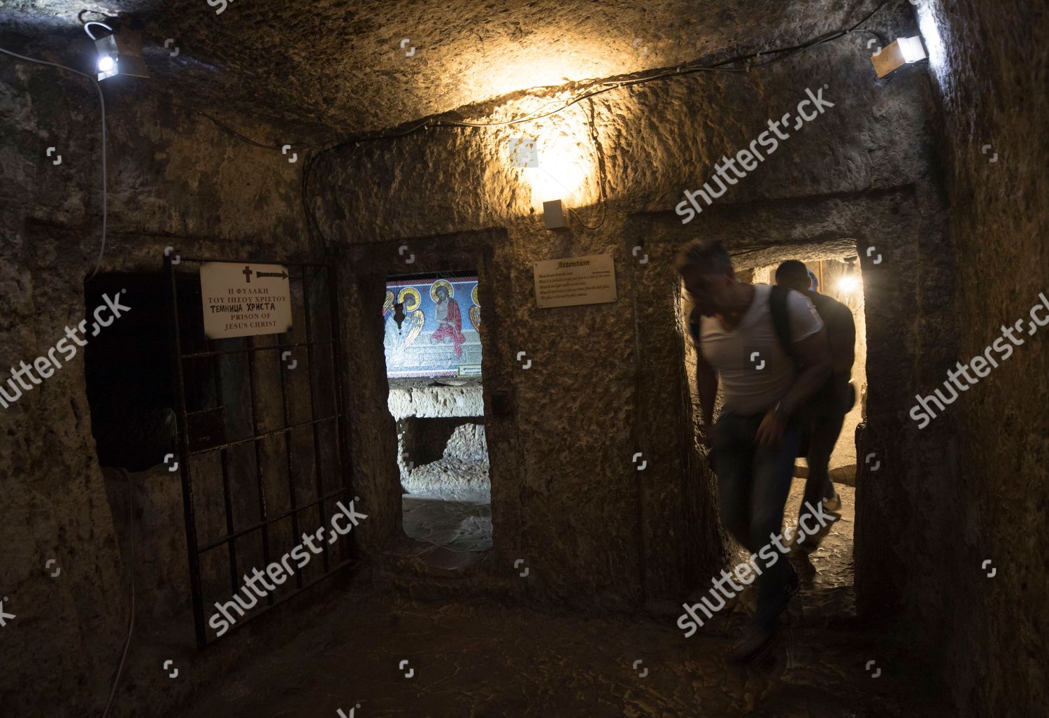 Christian Worshippers Visit Prison Christ Monastery Editorial Stock ...