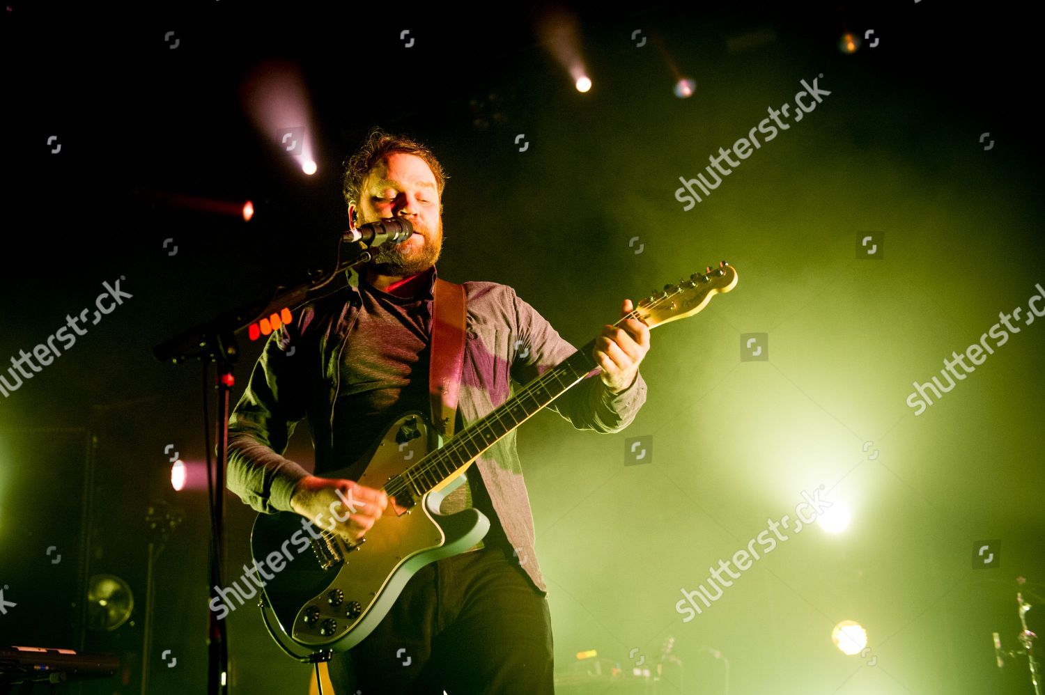 Frightened Rabbit Scott Hutchison Editorial Stock Photo - Stock Image ...