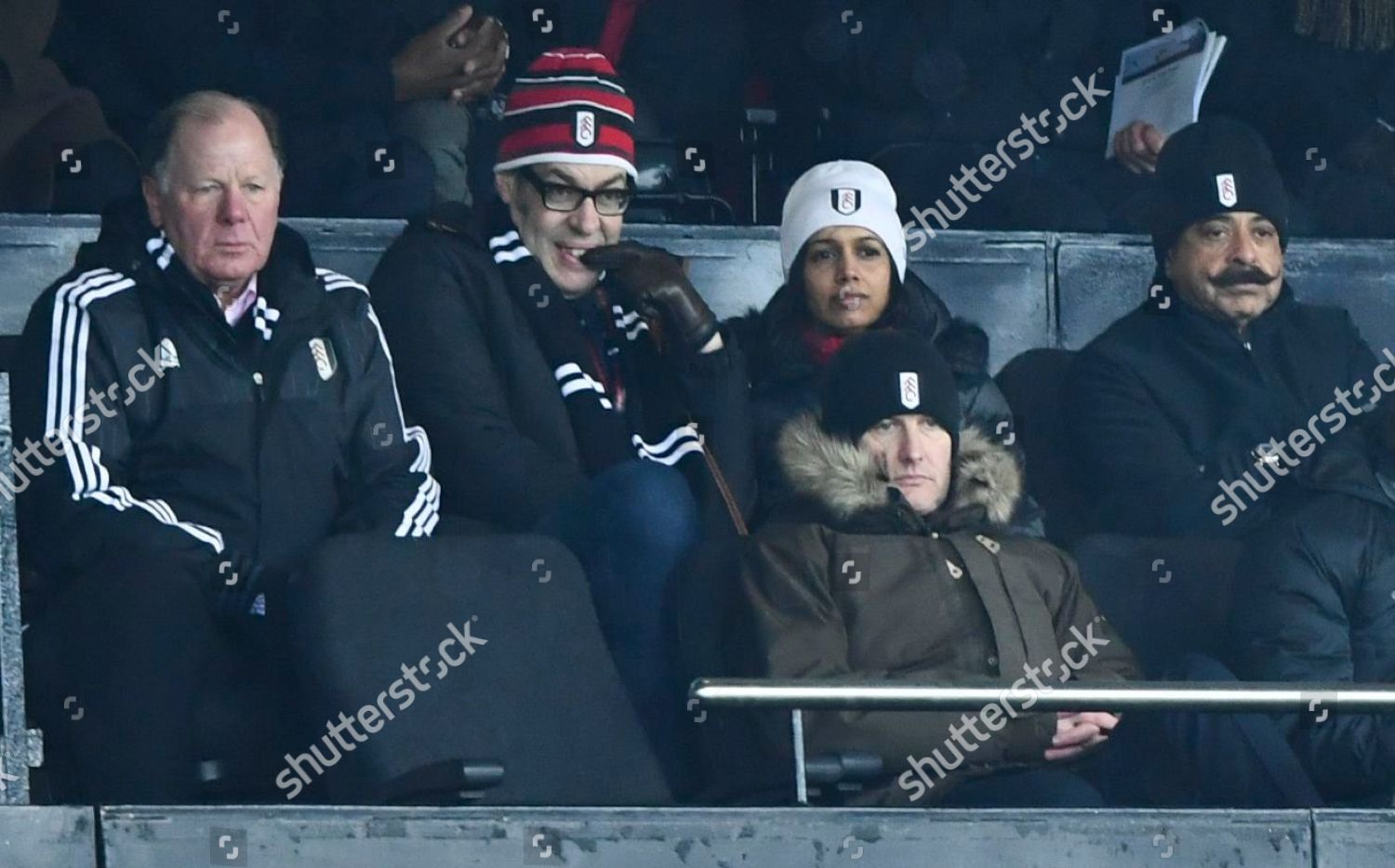 Fulham Owner Chairman Shahid Khan Looks Editorial Stock Photo - Stock ...