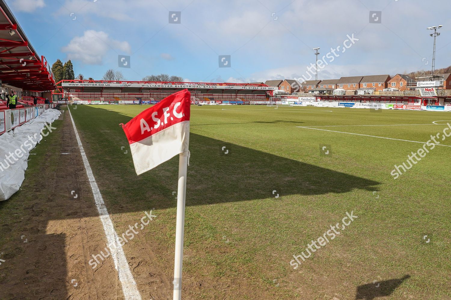 Wham Stadium Home Accrington Stanley During Editorial Stock Photo ...