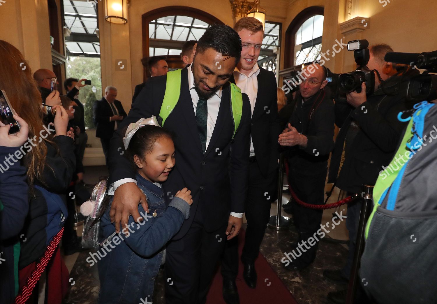 Bundee Aki His Daughter Adrianna Editorial Stock Photo - Stock Image ...