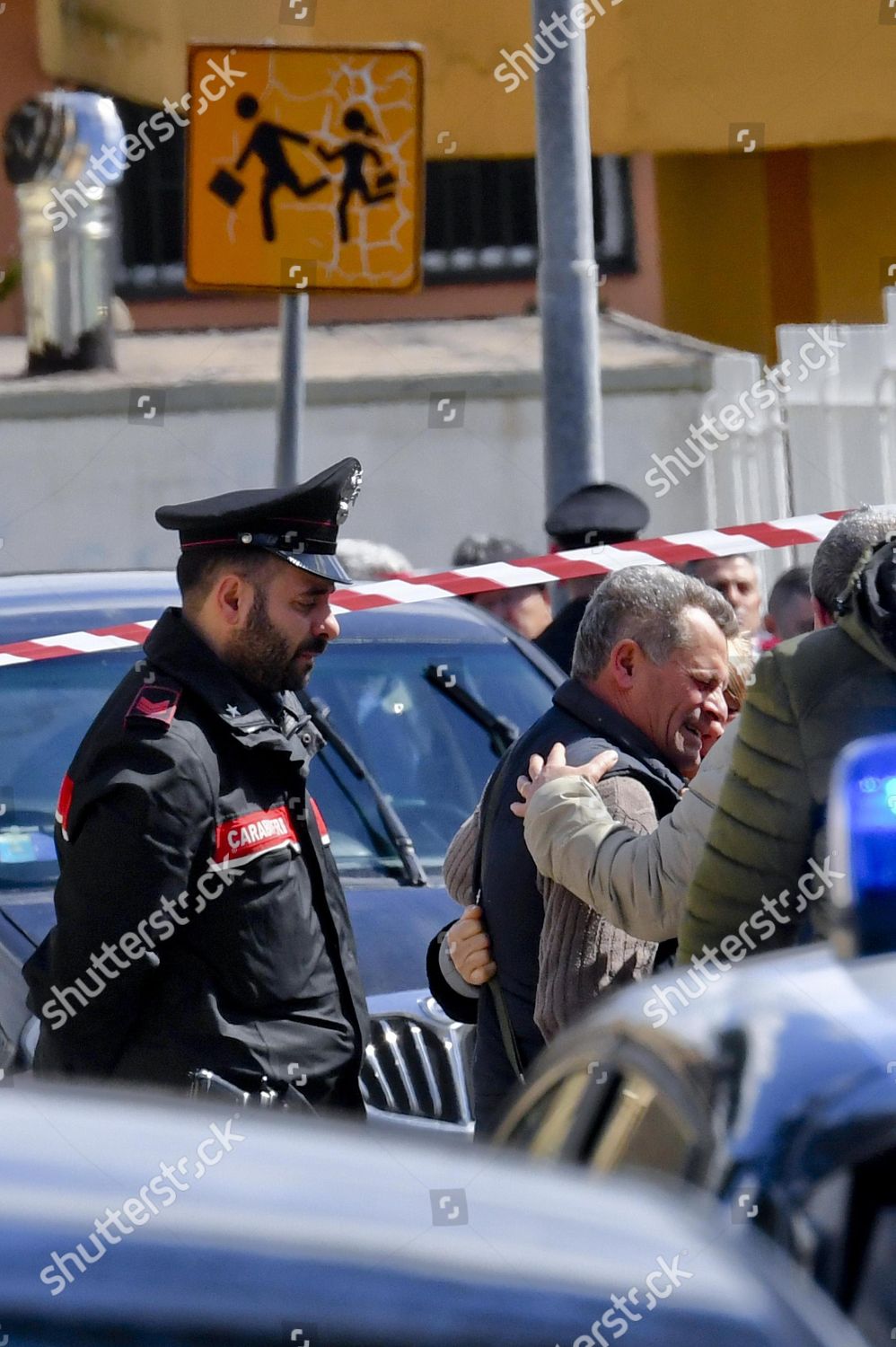 Italian Police Father C Victim Manhunt Editorial Stock Photo - Stock ...