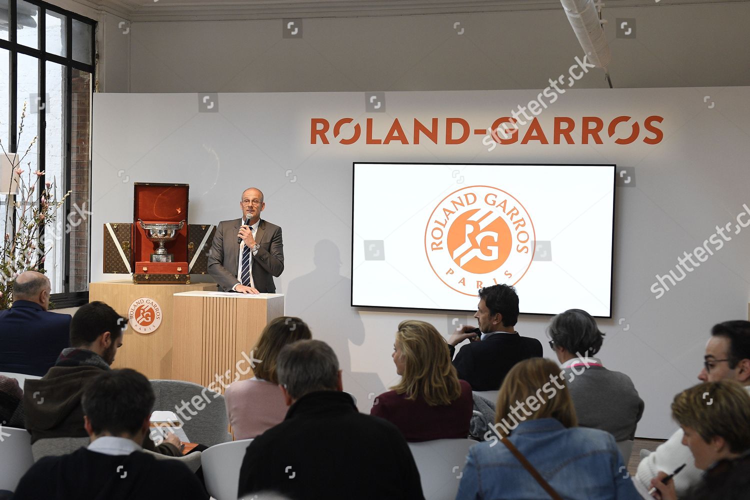 Roland Garros General Manager Guy Forget Editorial Stock Photo - Stock ...