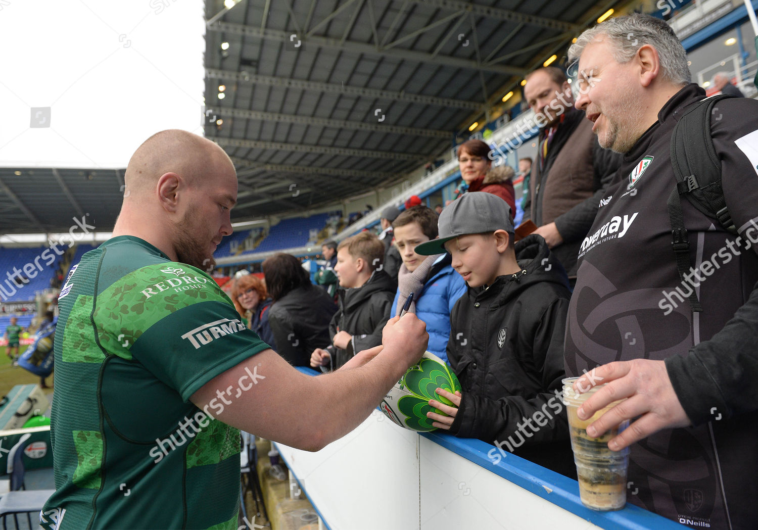 Ollie Hoskins London Irish Fans After Editorial Stock Photo - Stock ...