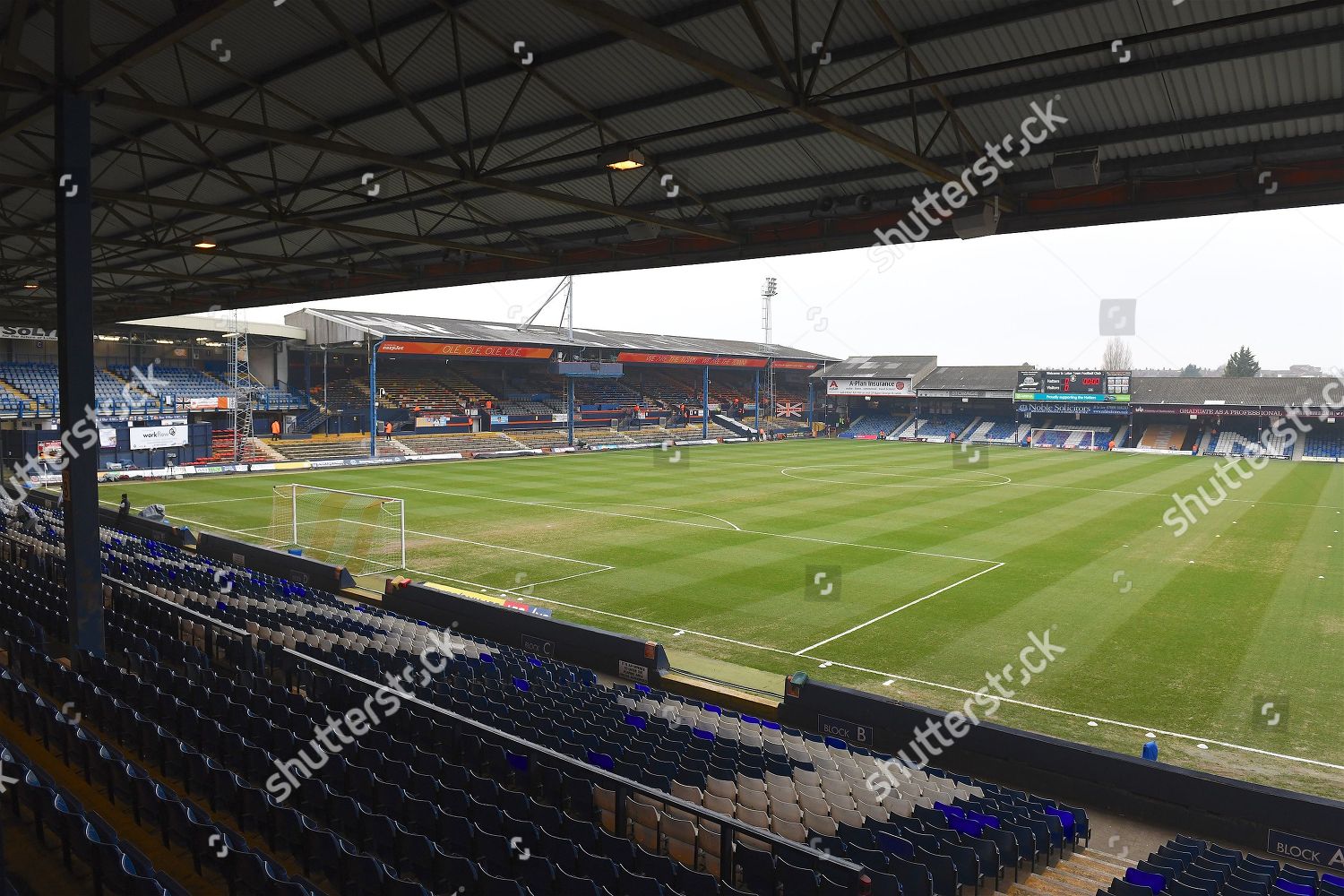 Luton Town Stadium Before Match During Editorial Stock Photo - Stock ...