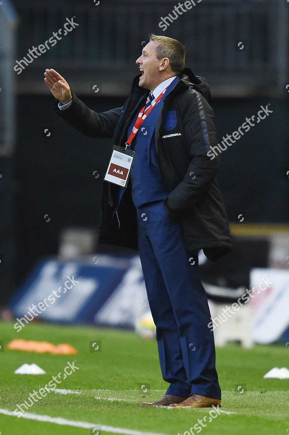 Aidy Boothroyd Manager England U21 Editorial Stock Photo - Stock Image ...