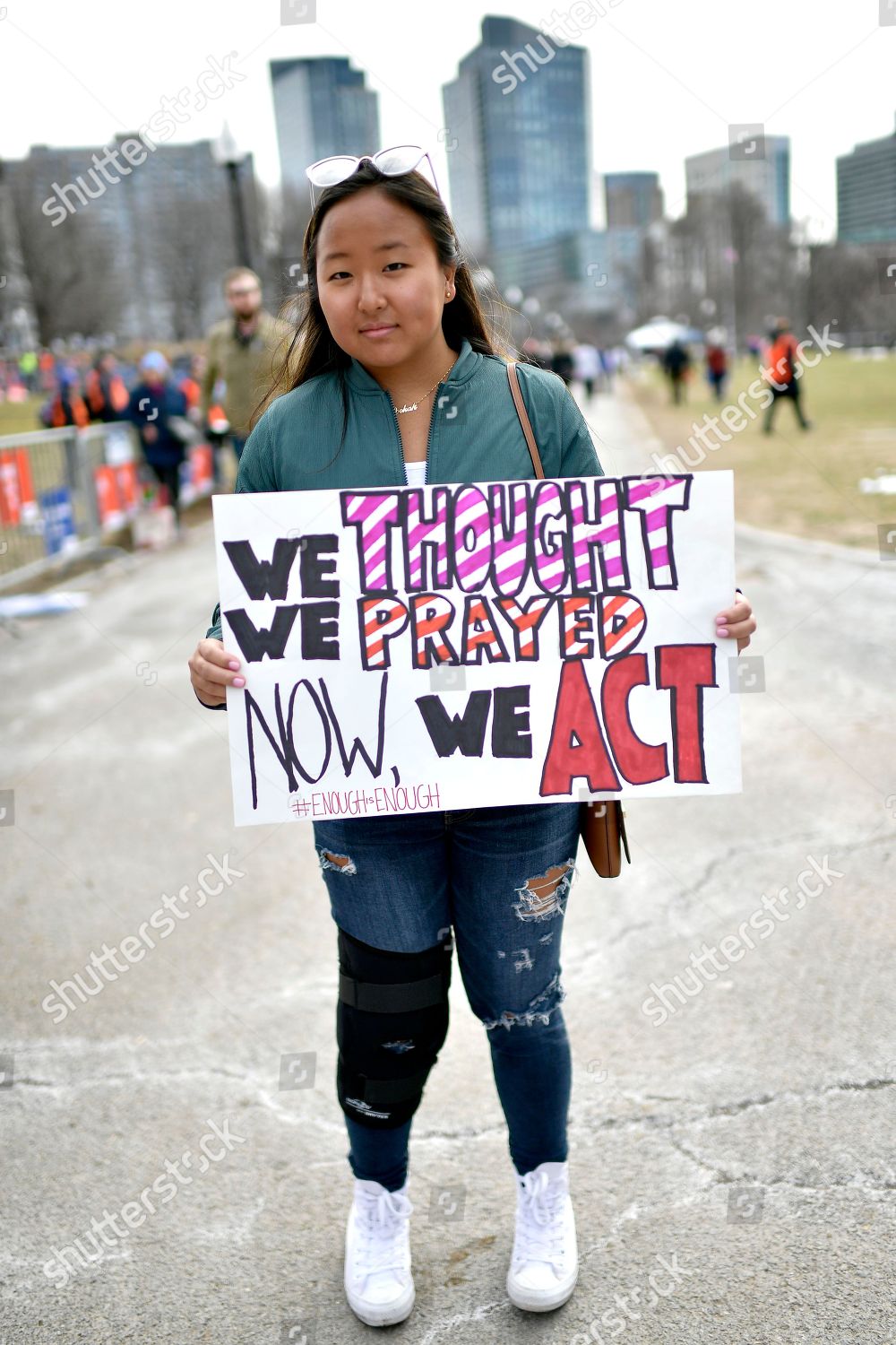 Kaitlin Hull Ma Attended March Demonstrate Editorial Stock Photo ...