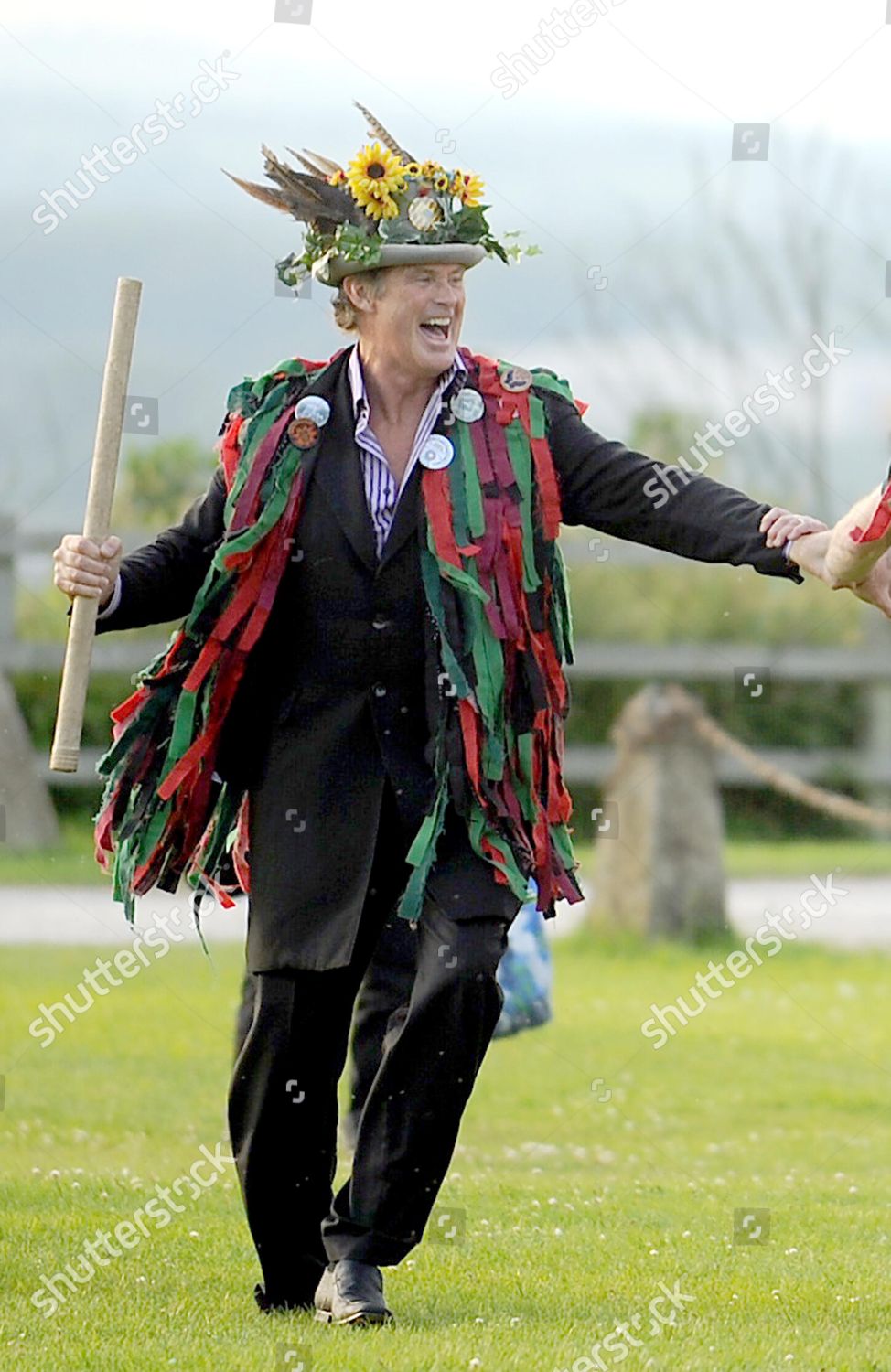 David Hasselhoff Joins Morris Dancing Editorial Stock Photo - Stock ...