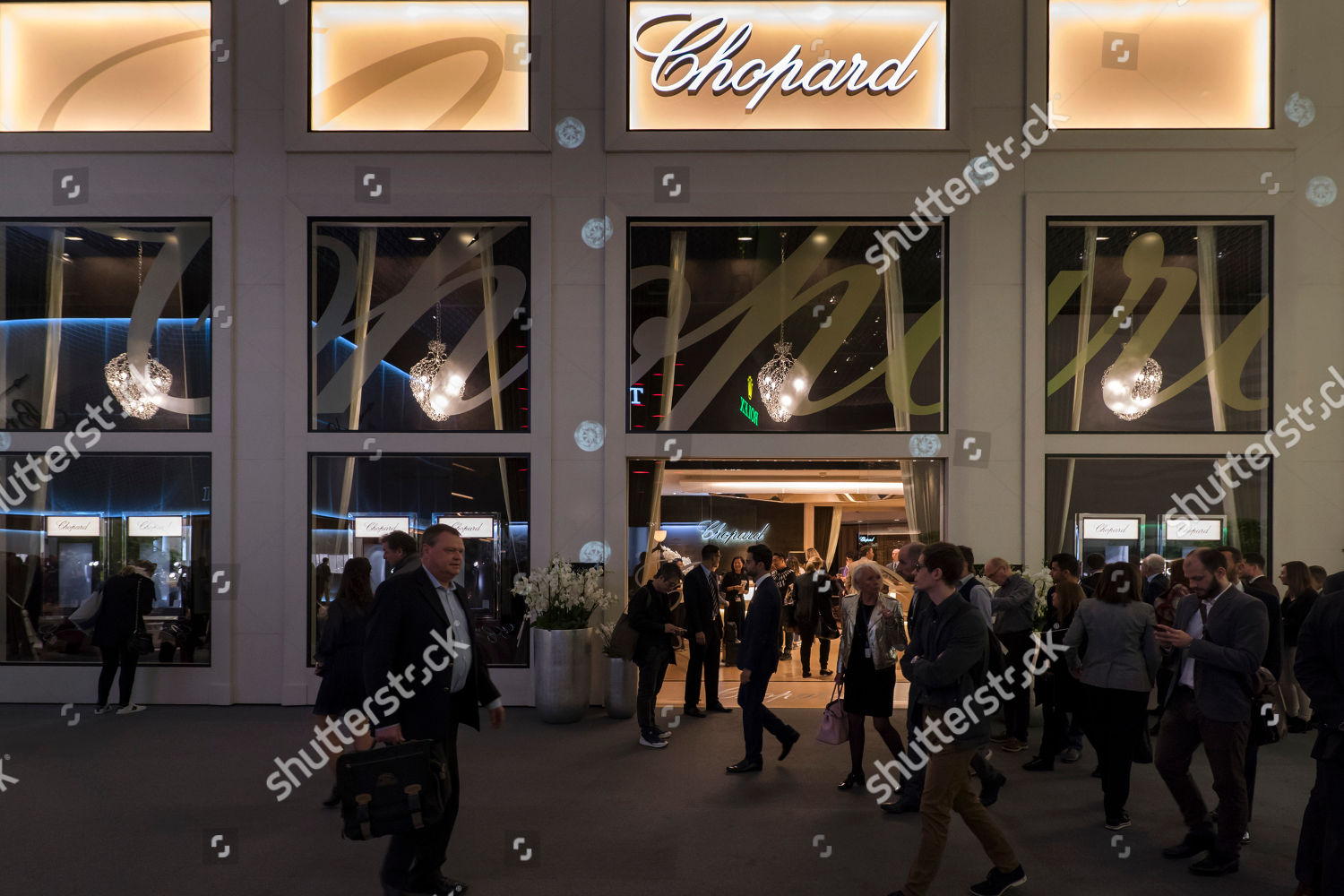 CHOPARD STAND WORLD WATCH JEWELLERY SHOW Editorial Stock Photo - Stock ...