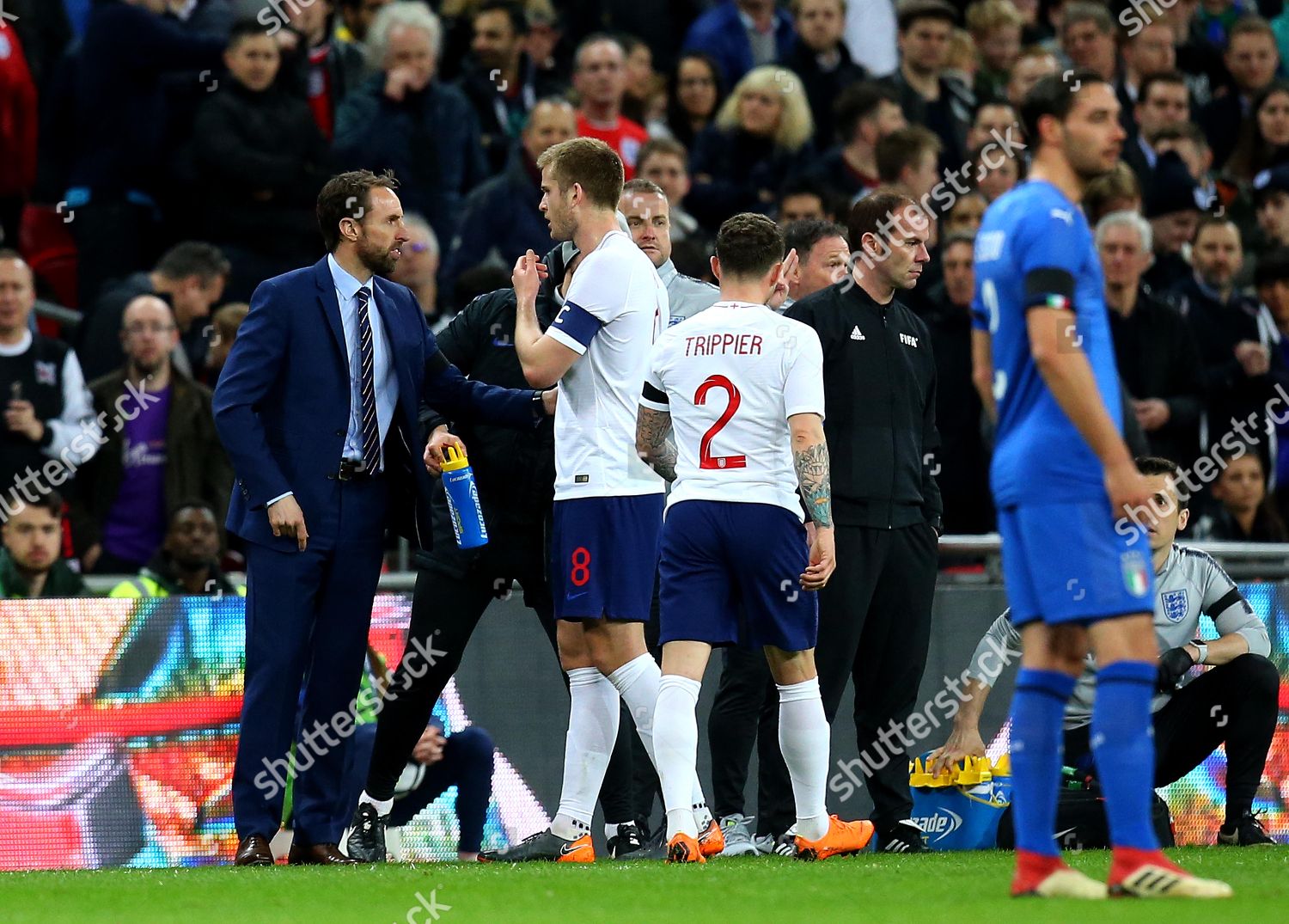 England Manager Gareth Southgate Speaks Eric Editorial Stock Photo ...