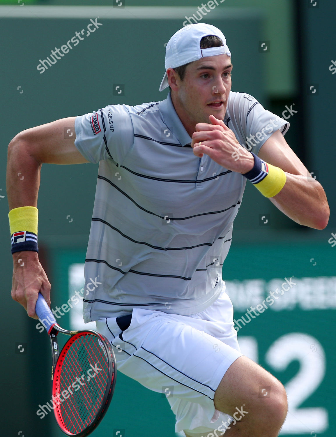 John Isner Usa Action Editorial Stock Photo - Stock Image | Shutterstock
