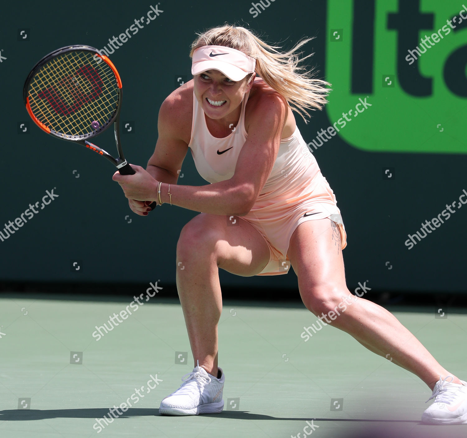 Elina Svitolina Ukraine Action Against Jelena Editorial Stock Photo ...