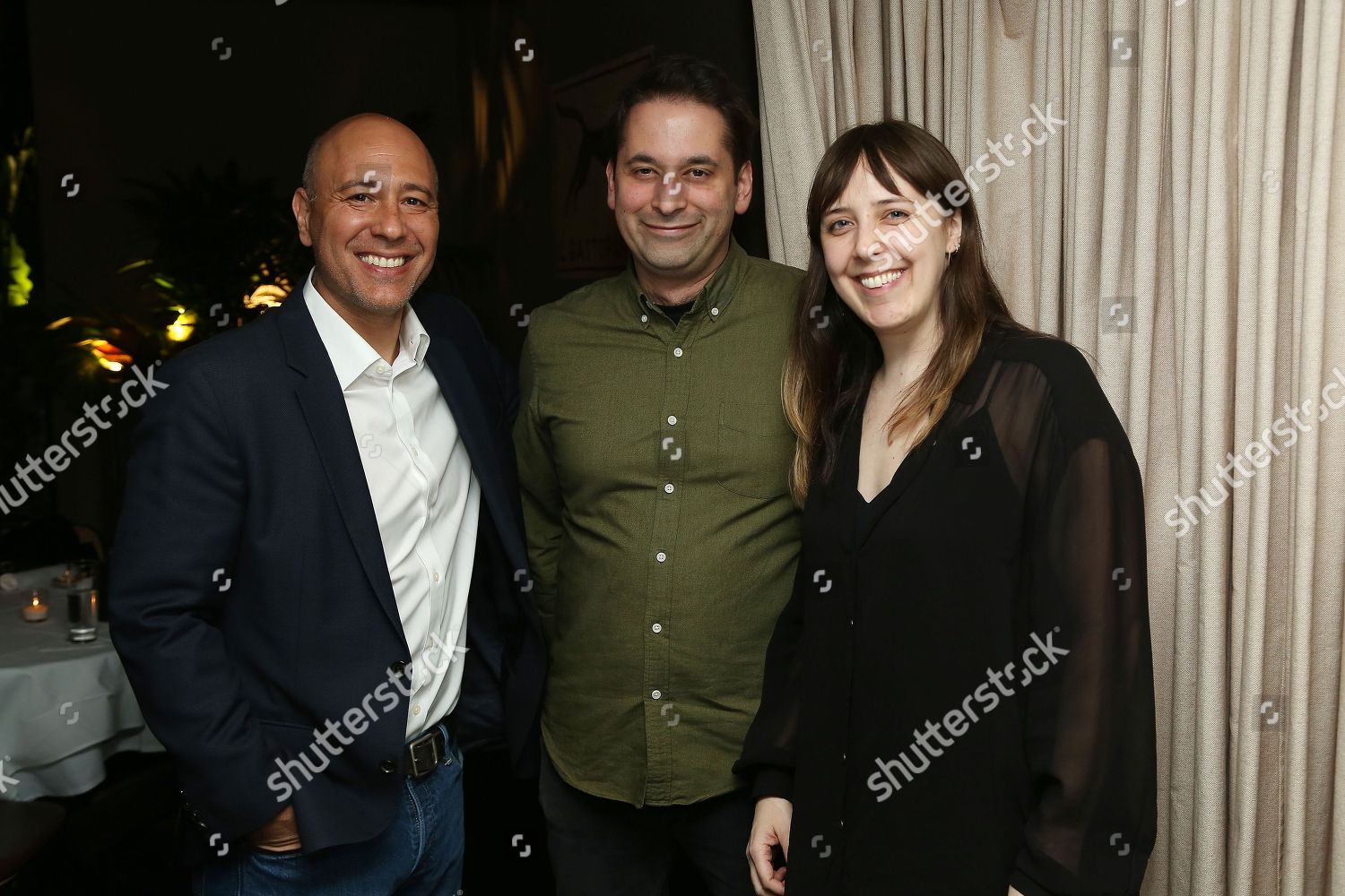 Richard Perello Executive Prodcuer Guest Erin Editorial Stock Photo ...